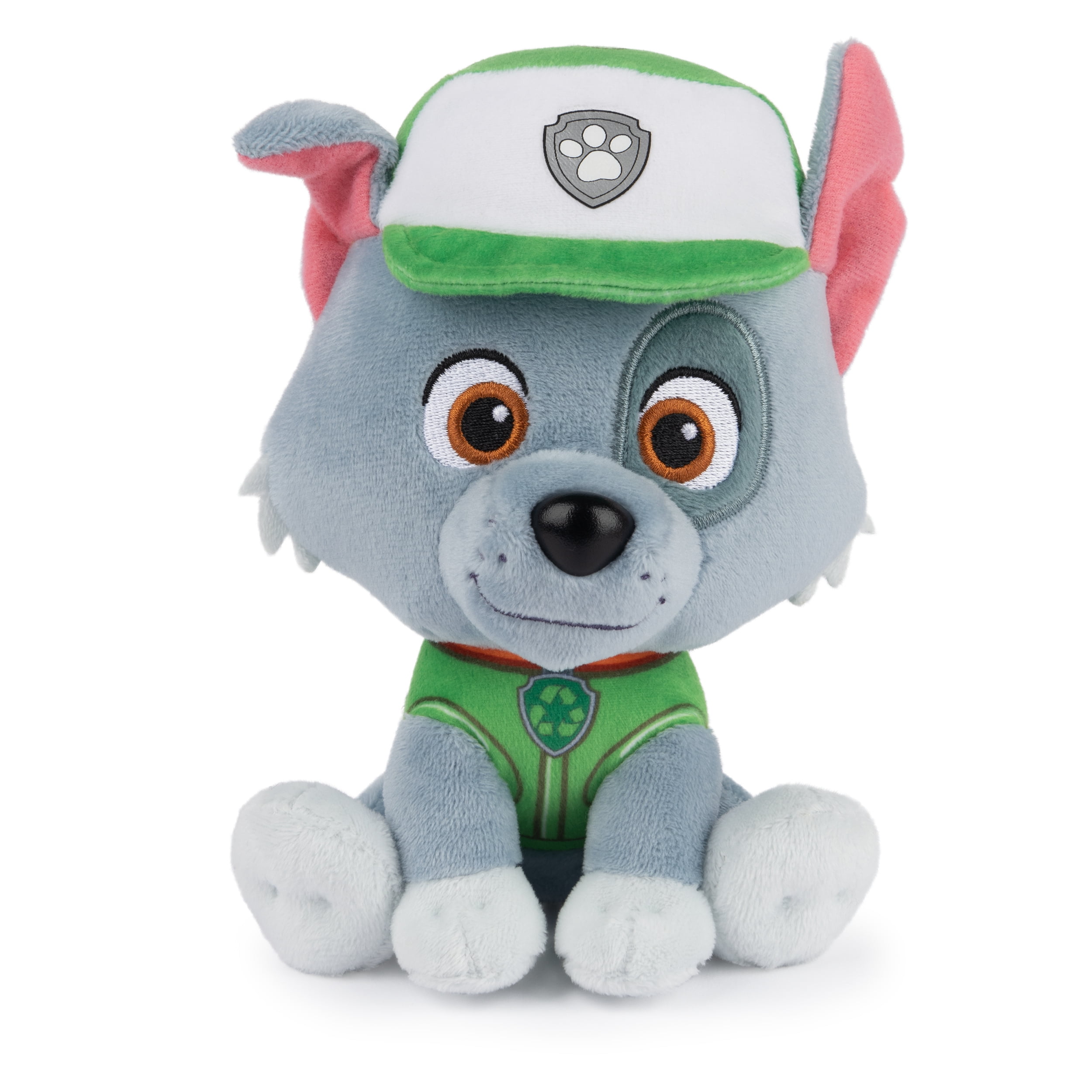 Paw Patrol Rocky 6 Inch Plush Toy in Signature Recycling Uniform ...