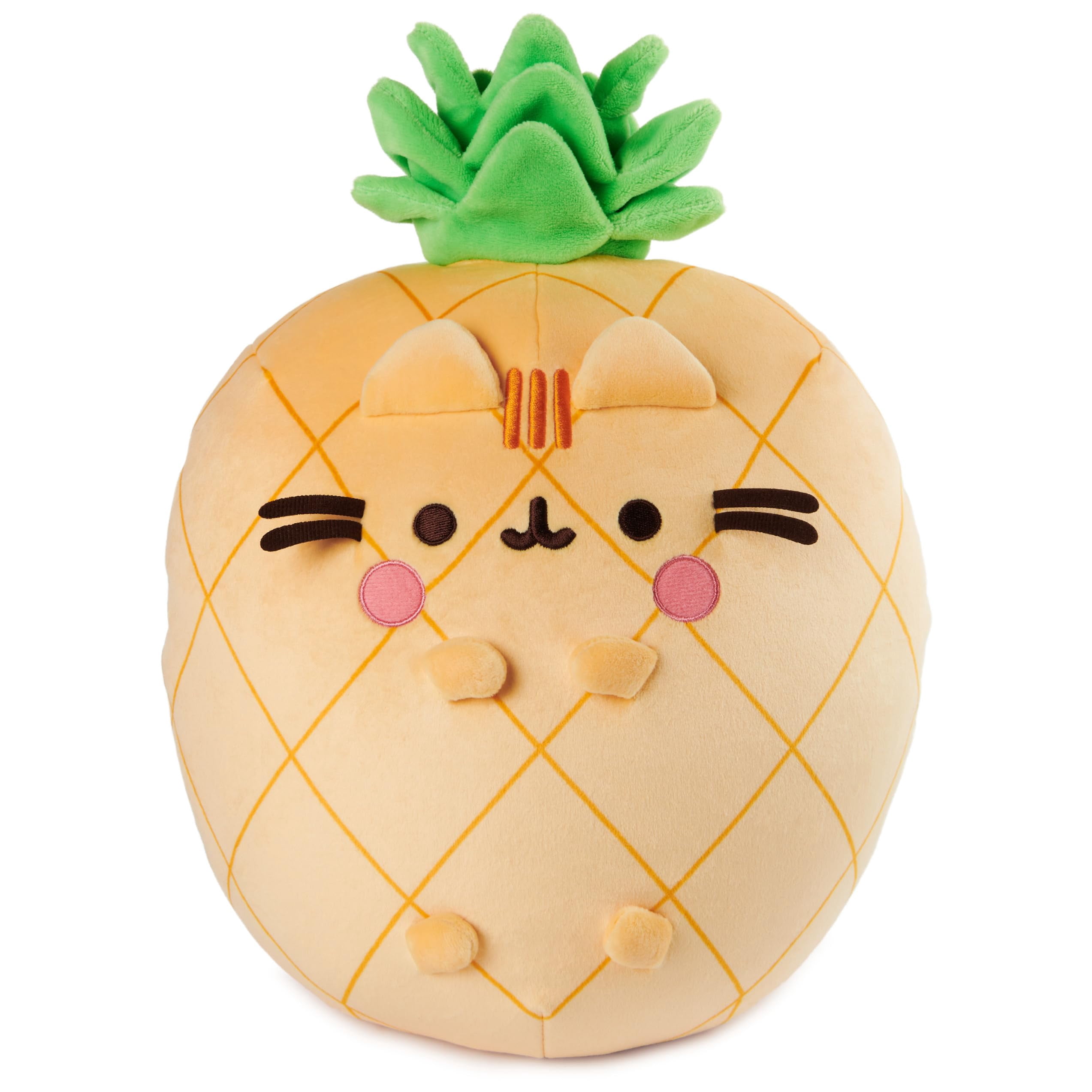 GUND Pusheen Pineapple Scented Squisheen Plush, Squishy Toy Stuffed ...