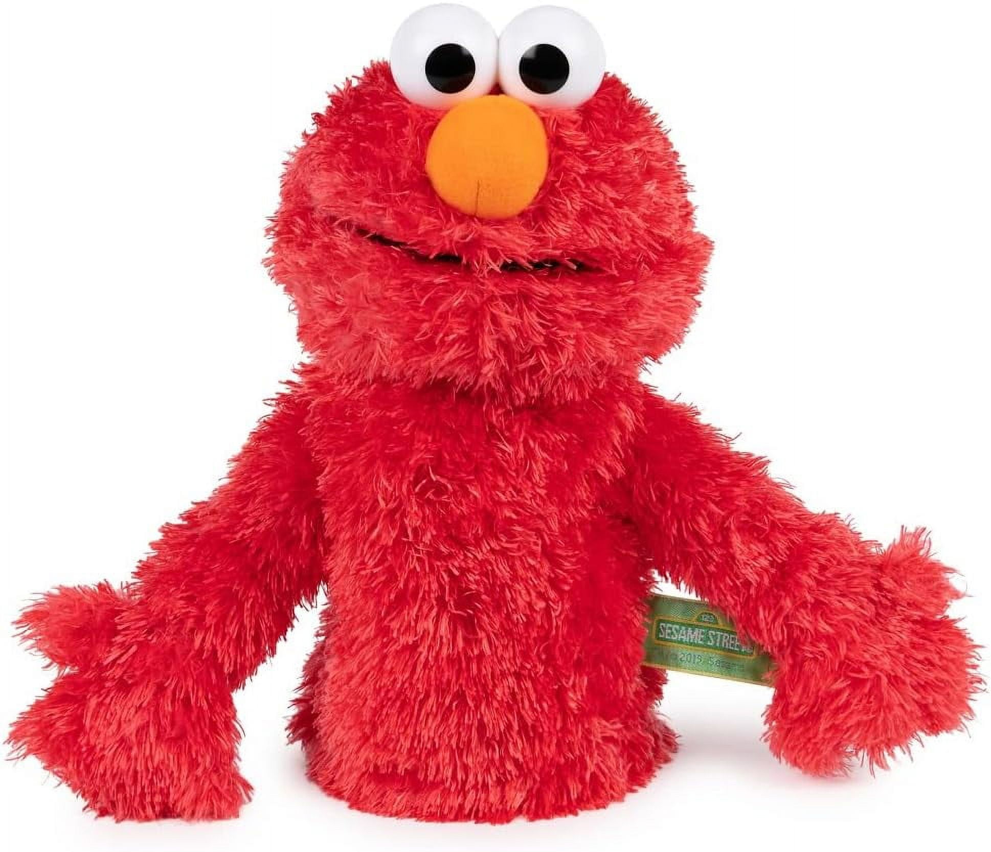 GUND Sesame Street Official Elmo Muppet Plush Hand Puppet, Premium ...
