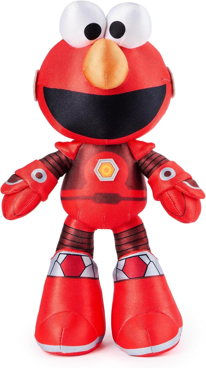 GUND Sesame Street Official Mecha Builder Elmo Plush, Stuffed Animal ...