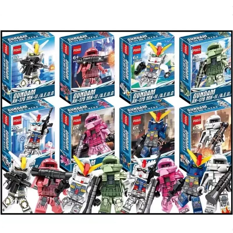GUNDAM Animation Game Peripheral Toys Building Blocks Assembling toy ...