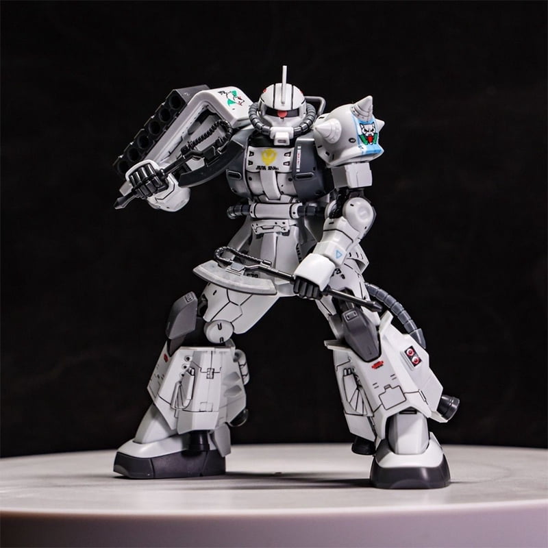 GUNDAM Animation Game Peripheral Toys HG 1/144 Assembly Toy ZAKU BLACK ...