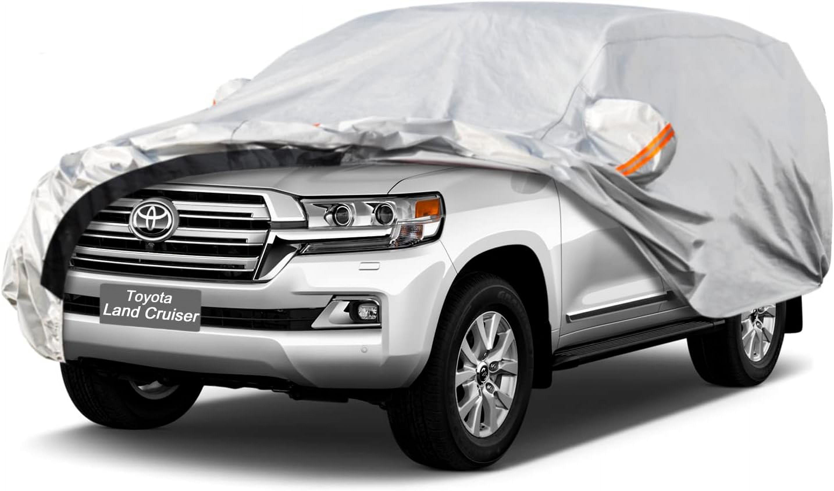GUNHYI 6 Layers SUV Car Cover Custom Fit Toyota Land Cruiser (1990-2021) Waterproof All Weather ...