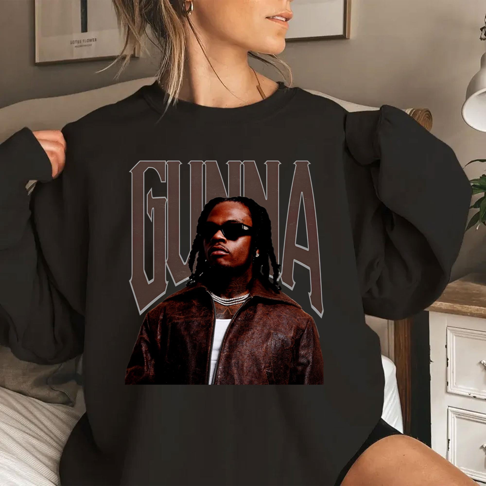 GUNNA Sweatshirt Rap Tee Concert Merch Free Young Thug Thugger Slime ...