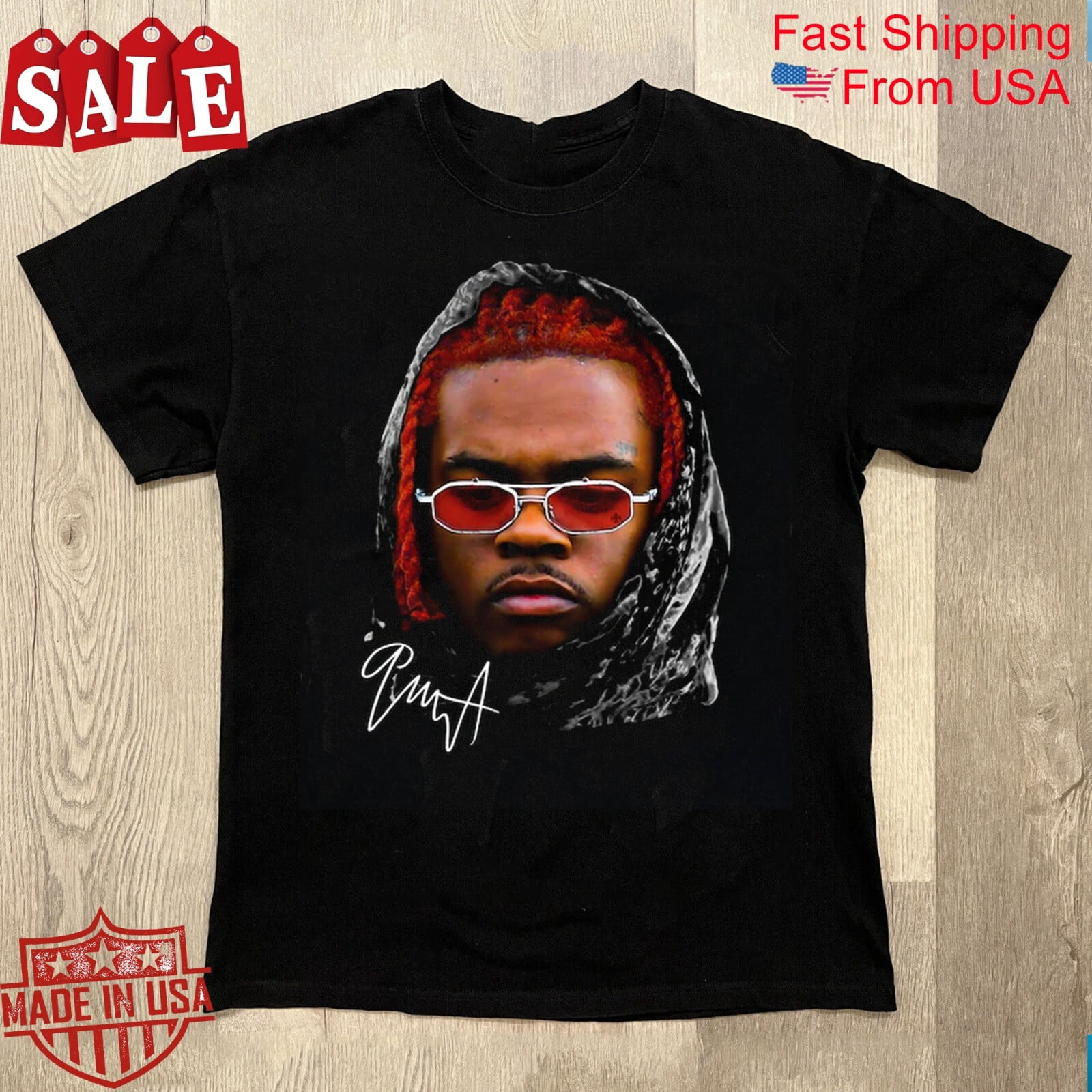 GUNNA signature Gift For Fans Unisex All Size Shirt 1RT2325 - Walmart.com