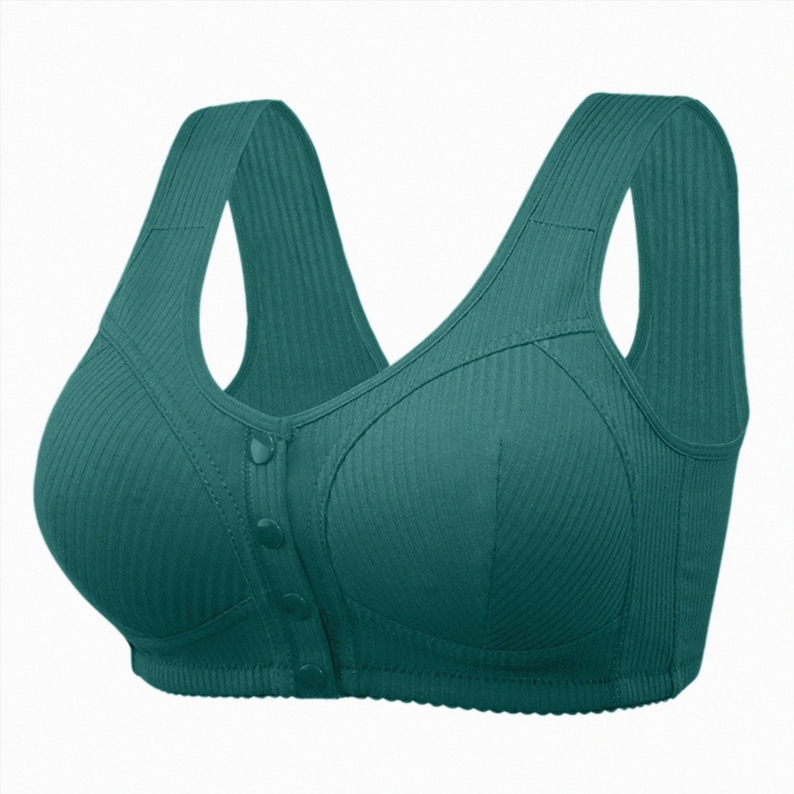 GUOBIOZIY Front Closure Bras for Women No Underwire Cotton Full ...