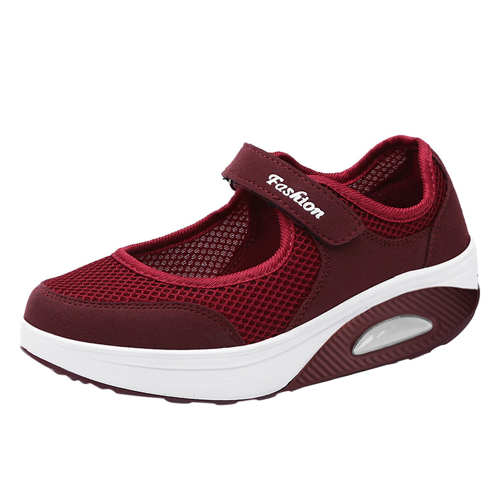 GUOBIOZIY Sneaker for Women Women's Athletic Walking Shoes Stretch ...