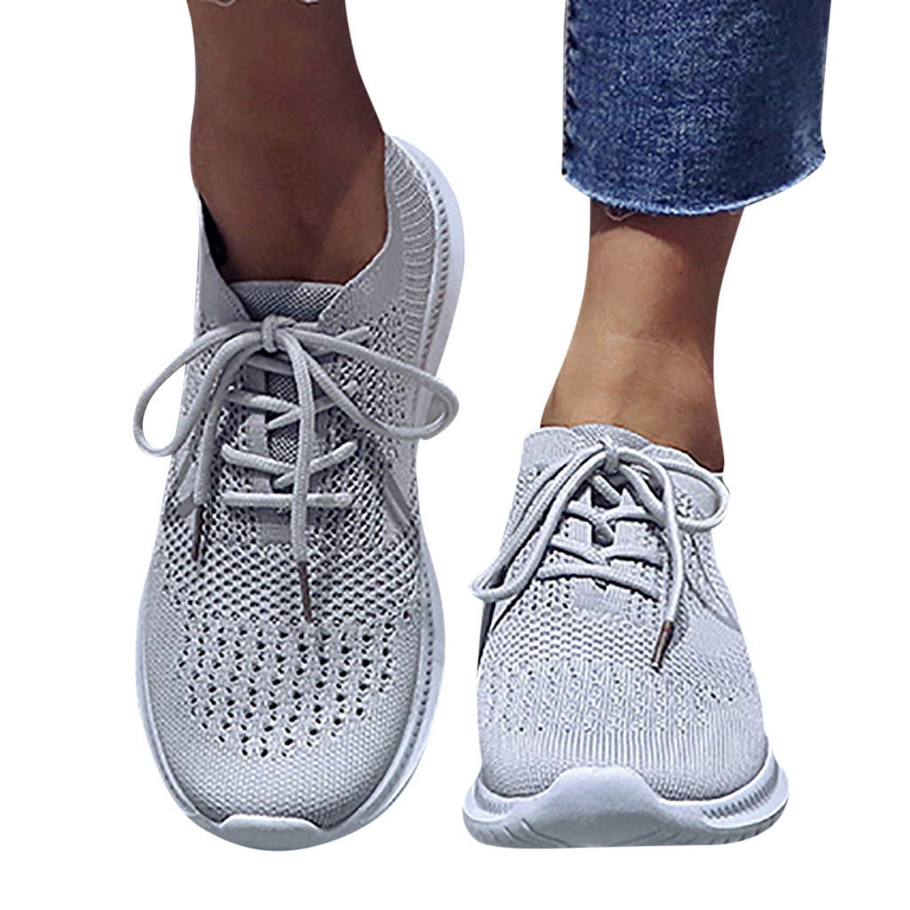 GUOBIOZIY Walking Shoes Women Athletic Shoes Walking Running Shoes Non ...