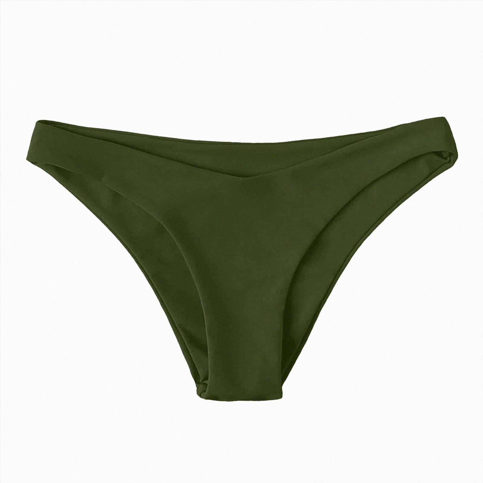 GUOBIOZIY Women High Waist to Ratio Rise Bikini Bottoms Full Coverage ...