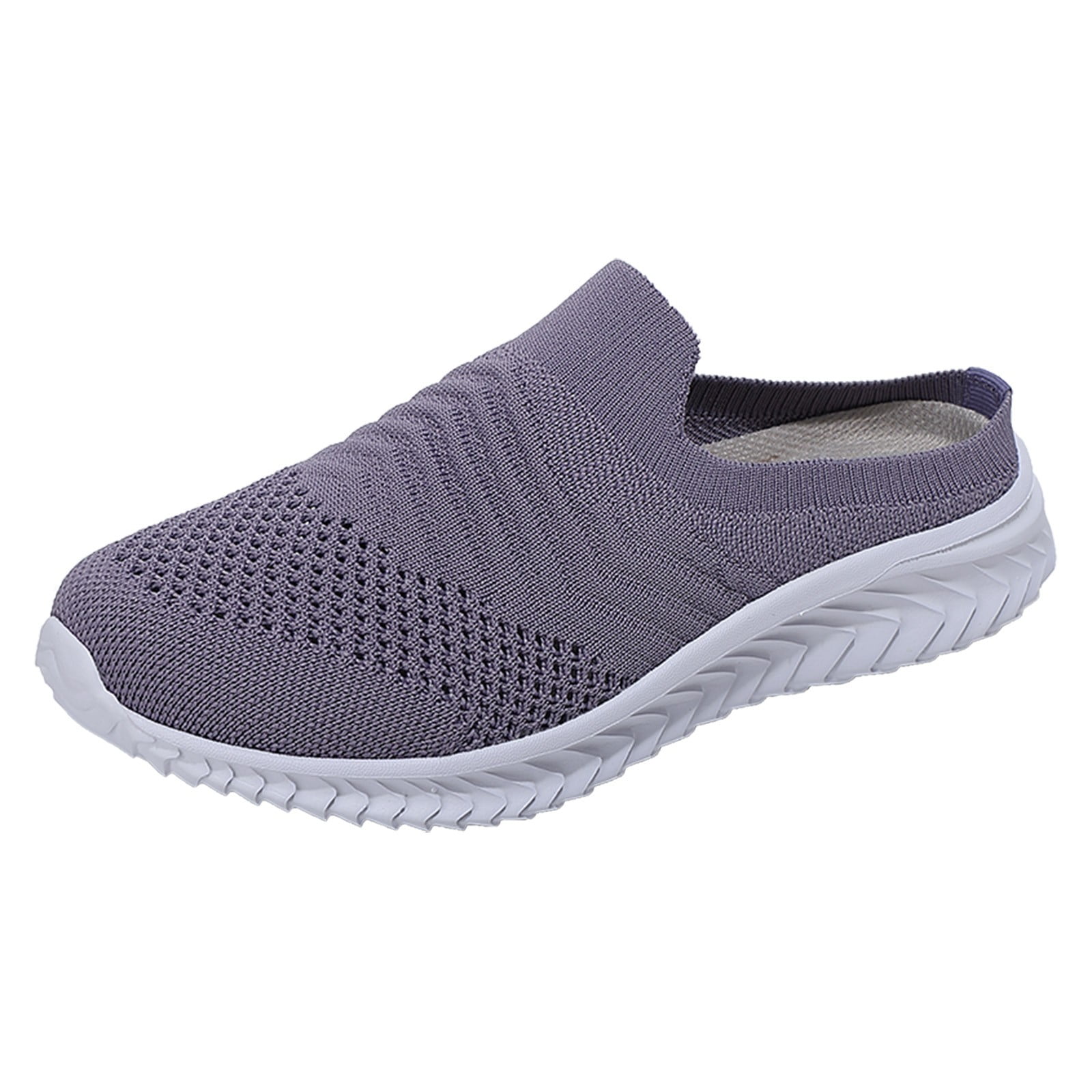 GUOBIOZIY Women's Slip On Mules Womens Lightweight Open Back Shoes ...