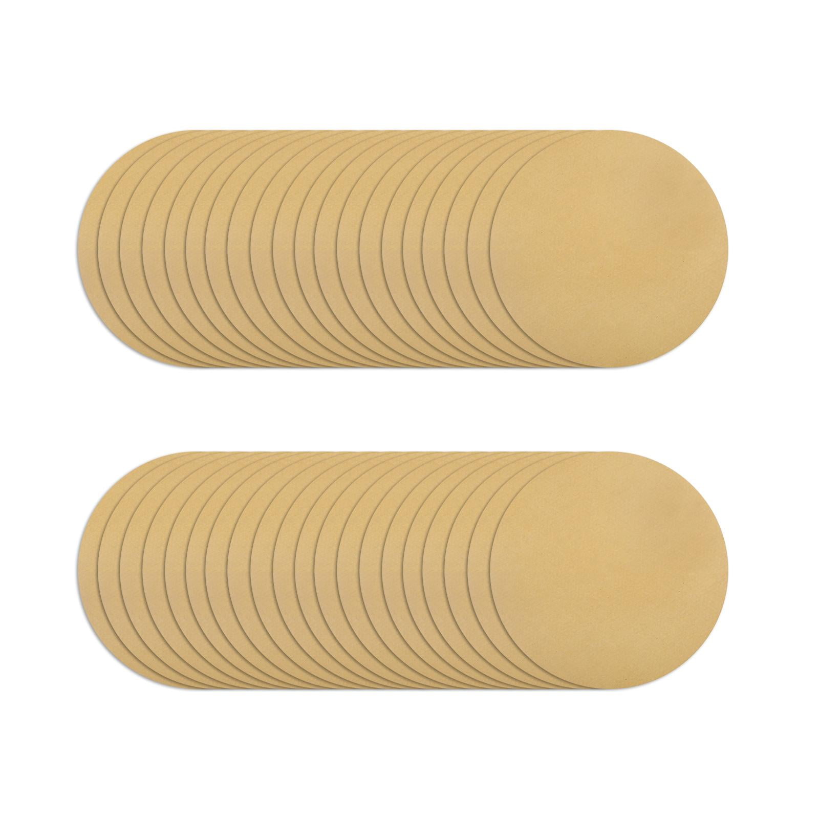GUOOL 20 Pieces Round Kraft Paper Cardstock Paper Drawing Paper Kraft ...