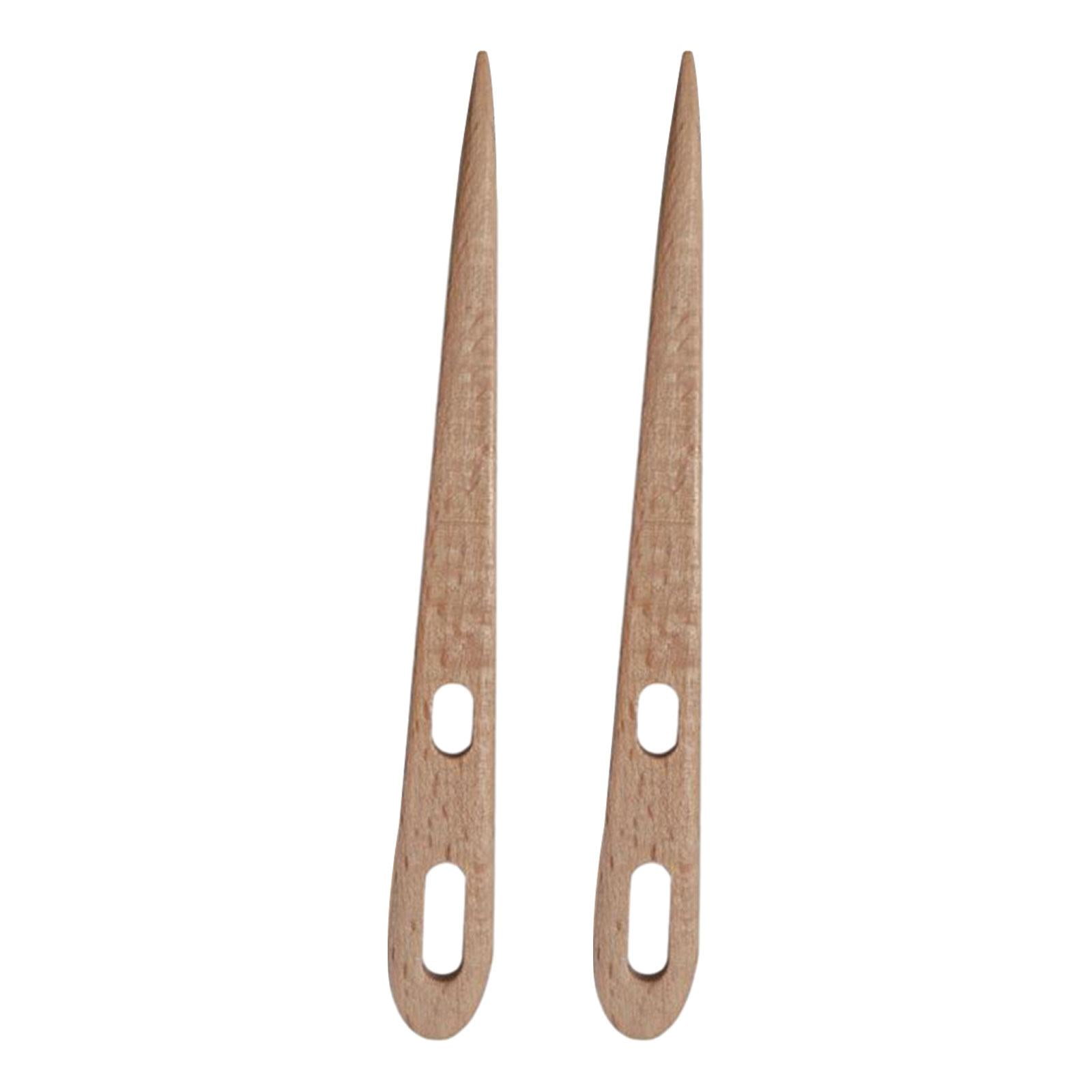 GUOOL 2Pcs Knitting Weaving Tool Weaving Crochet Wood Weaving Loom Tool ...
