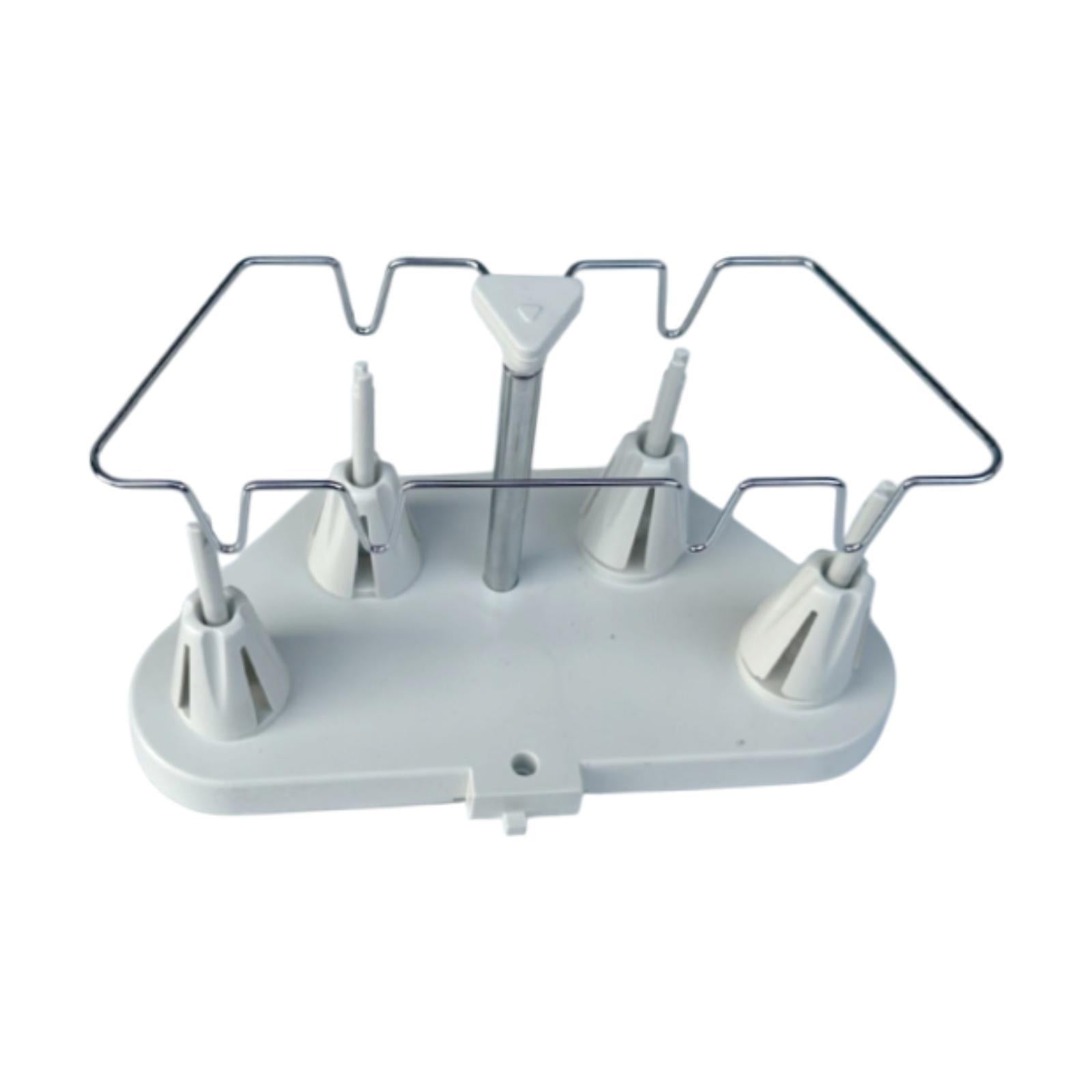 GUOOL 4 Thread Spool Holder Adjustable Thread Frame Hold up to 4 Spools ...