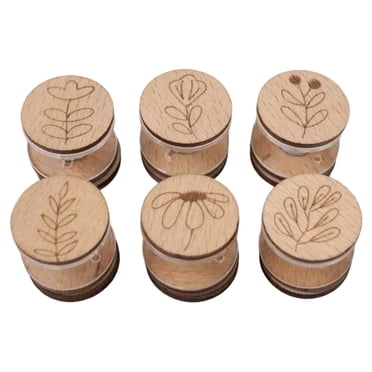 2 Pack 8/16 Spools Sewing Thread Stand Sewing Thread Holder Wooden ...