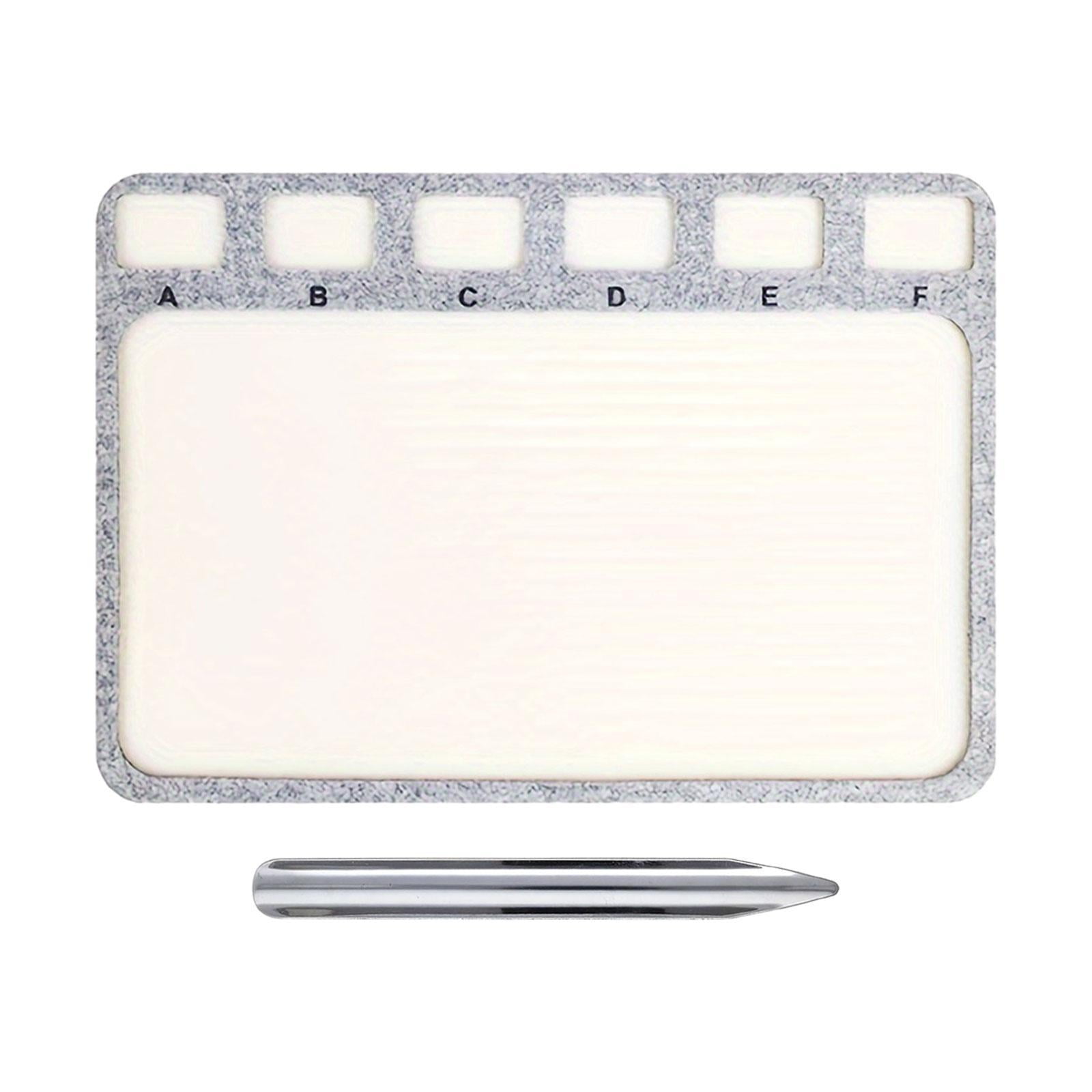 GUOOL Bead Mat Beading Mat 6 Compartments Bead Soft Surface Large Beads ...