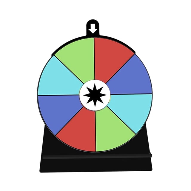 GUOOL Color Rotating Wheel Fortune Wheel Editable Portable Wheel ...