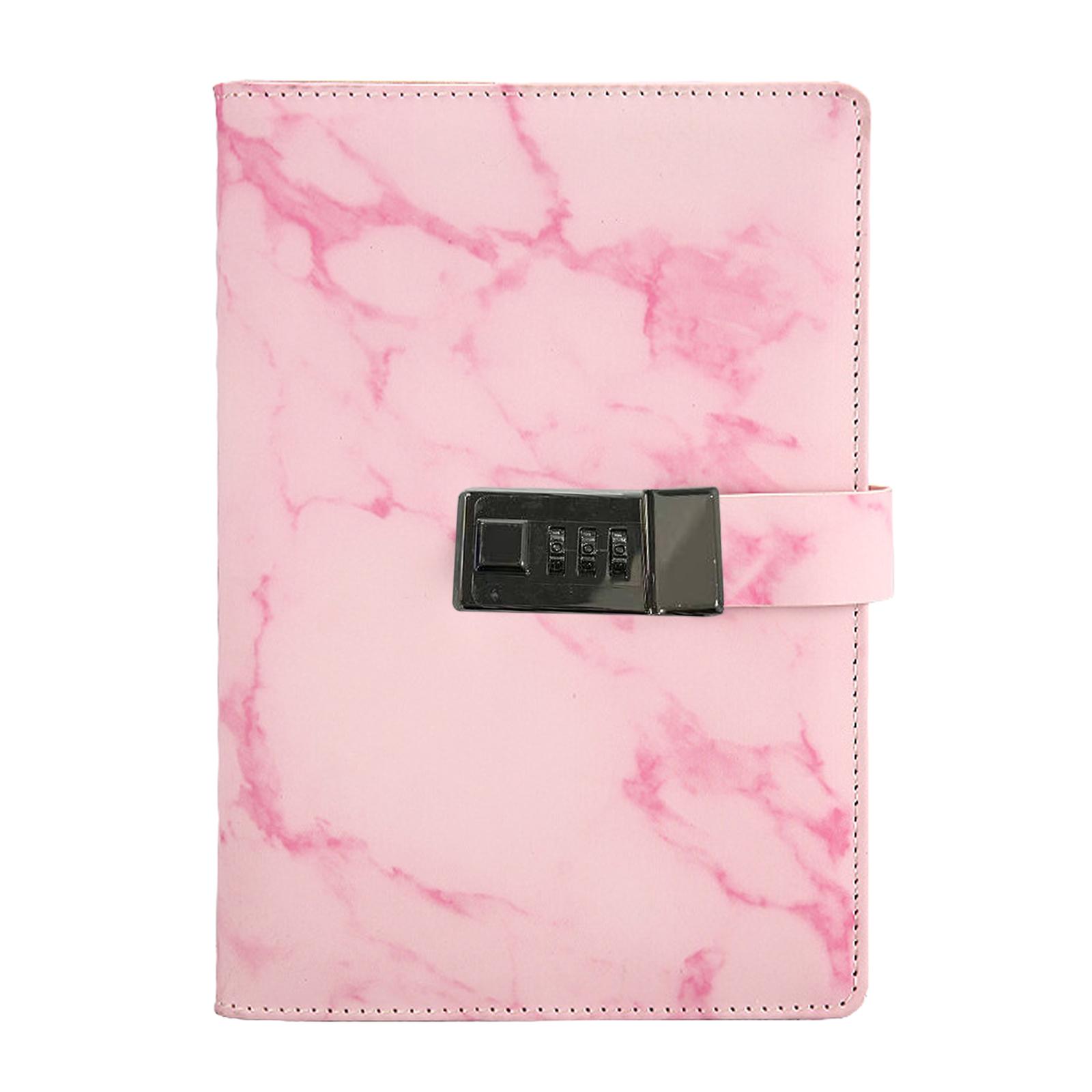 GUOOL Diary with Lock Locked Diary A5 3 Digital Combination Lock ...