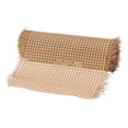 GUOOL Faux Cane Open Weave Mesh Imitation Rattan Webbing Roll 1M ...