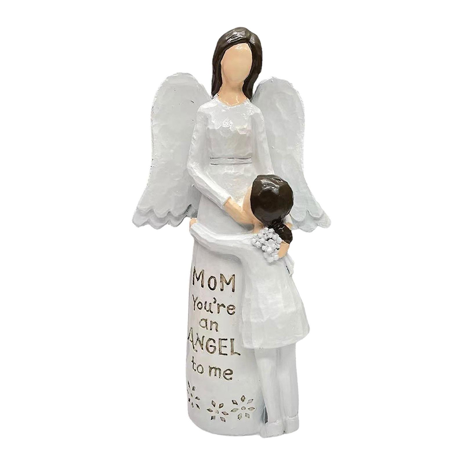GUOOL Mom And Daughter Statue, Mom And Daughter Sculpture, Figurine for ...