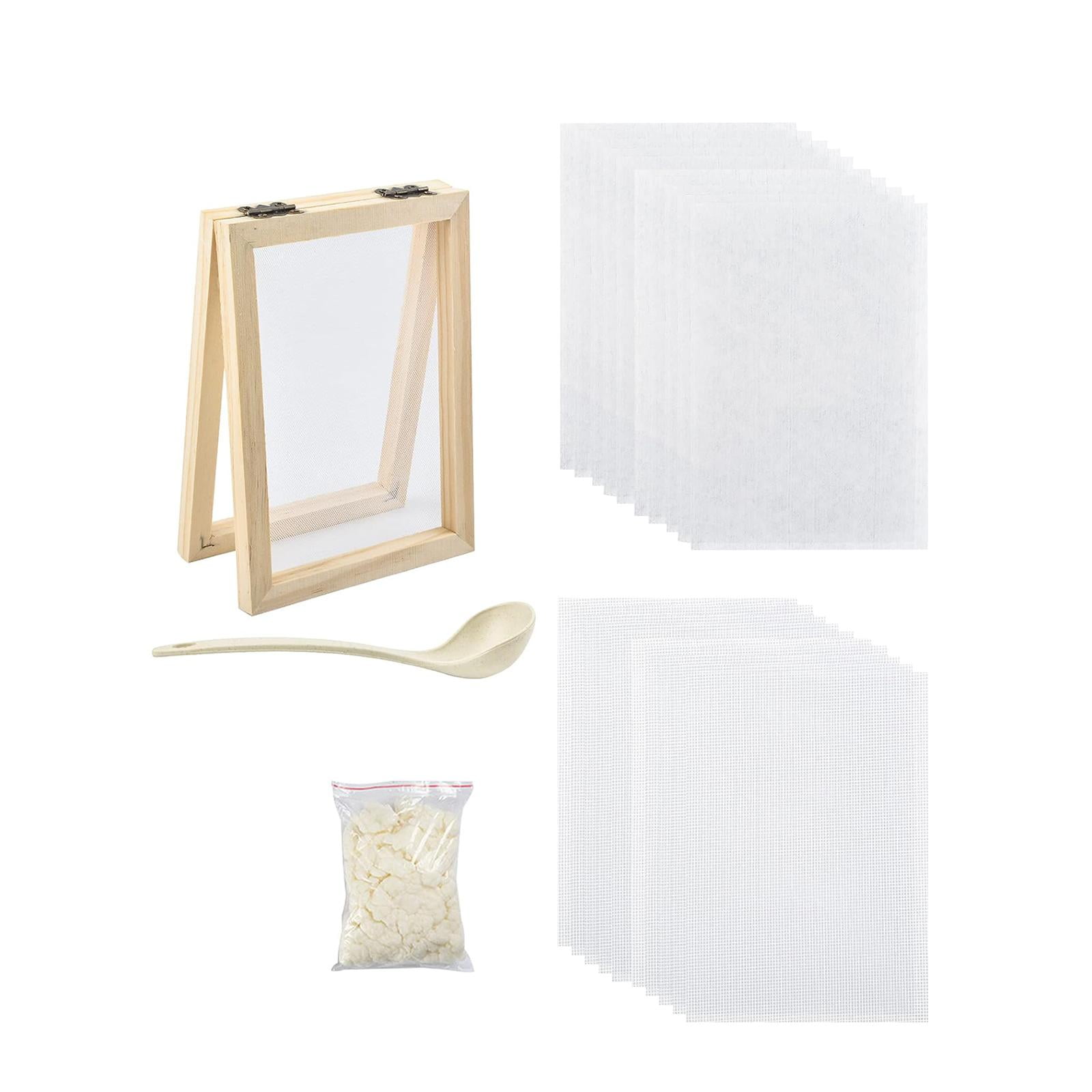 GUOOL Paper Making Frame Wooden Paper Making Screen Kids Arts Children ...