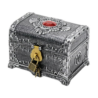 Small Treasure Box Pirate Chest Vintage Treasure Box Small Treasure ...