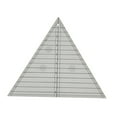 GUOOL Quilting Ruler Triangle Acrylic Quilting Ruler Fabric Cutting ...