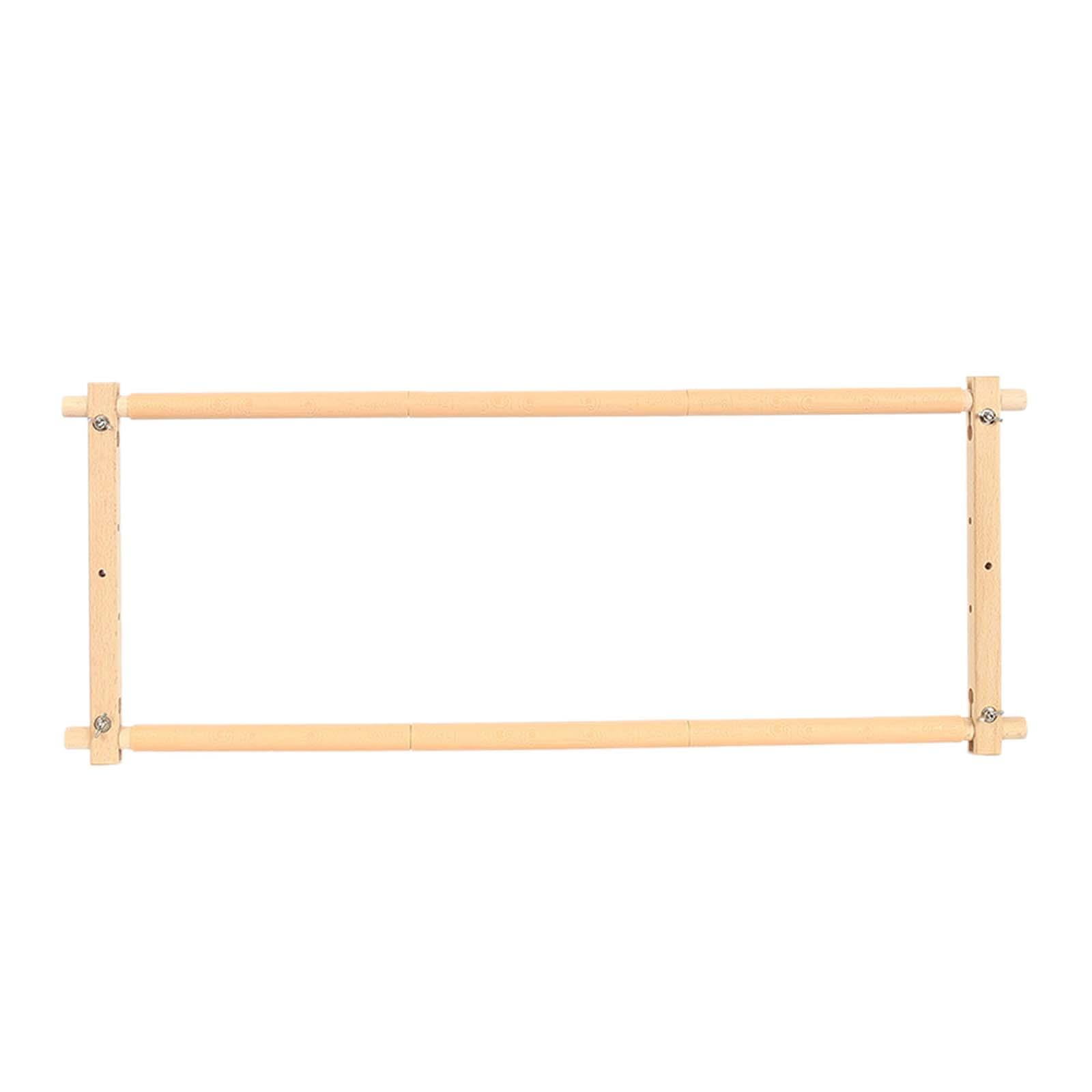 GUOOL Scroll Frame Embroidery Tapestry Frame Rectangle Sewing Wood ...