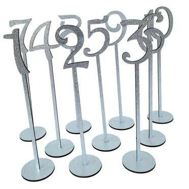 BLESIYA Table Numbers Decor Table Number Holders for Wedding Reception ...