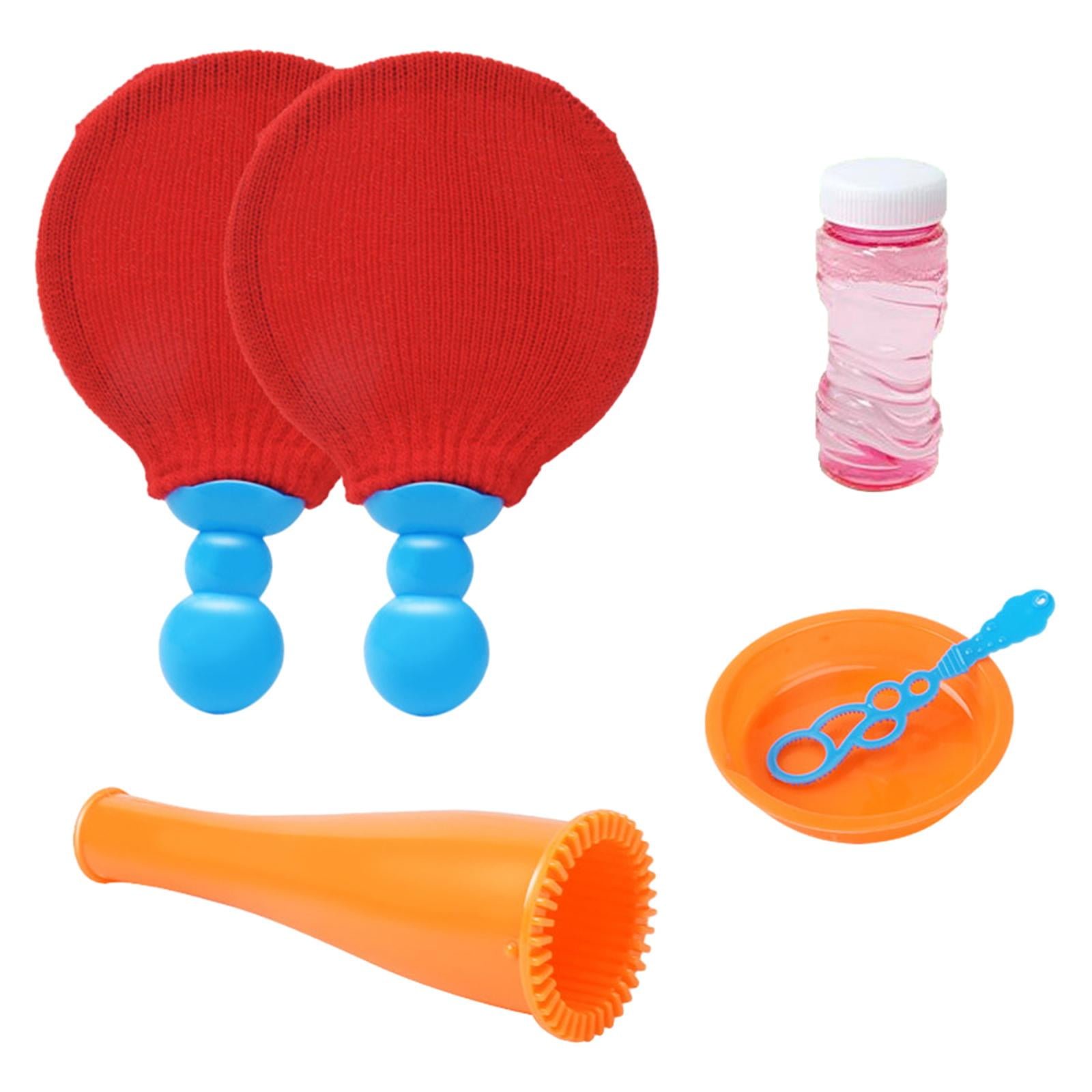 GUOOL Table Tennis Toss and Bubble Game with Racket Family Interactive ...