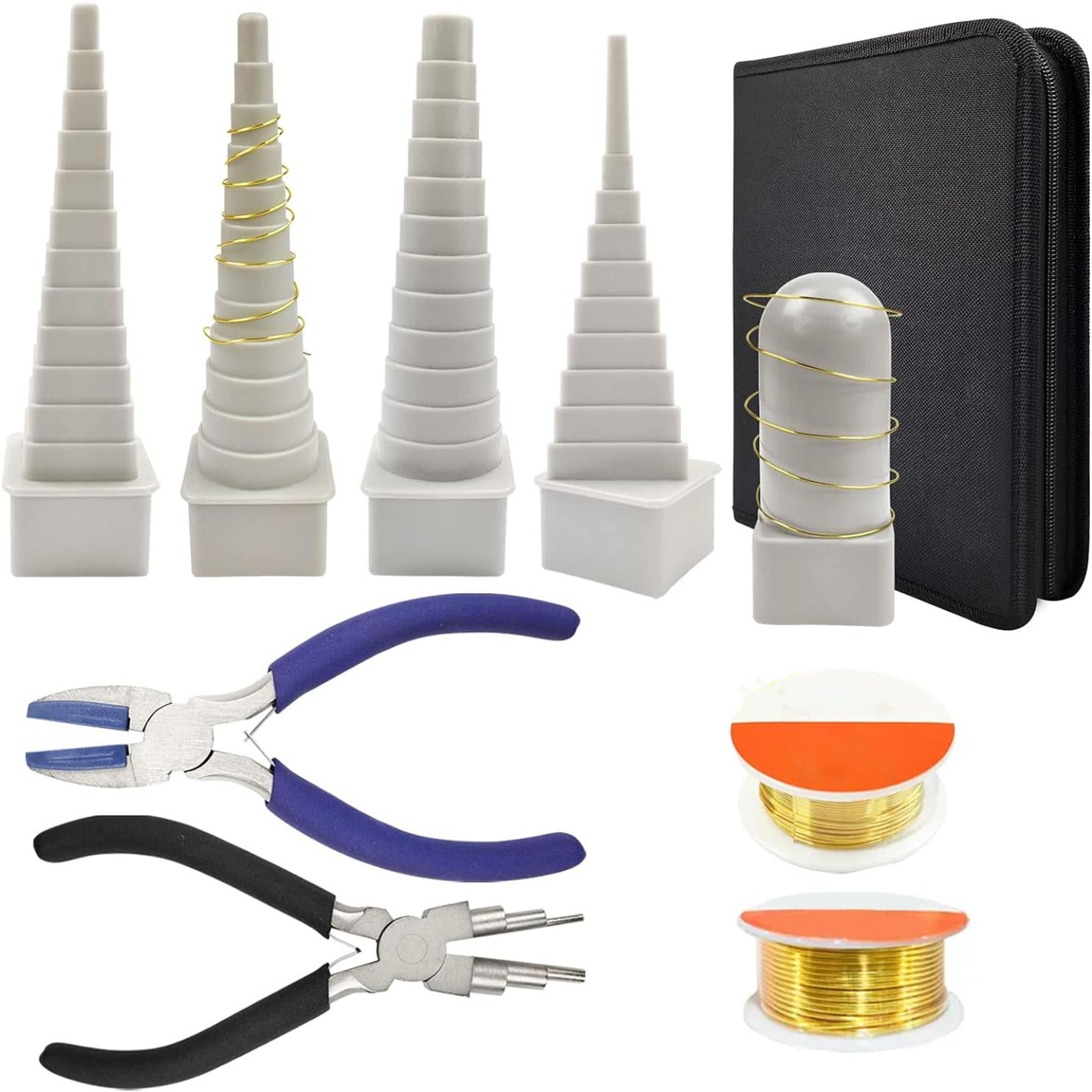 GUOOL Wire Looping Tool Set 6 in 1 Bail Making Pliers Durable DIY Craft ...