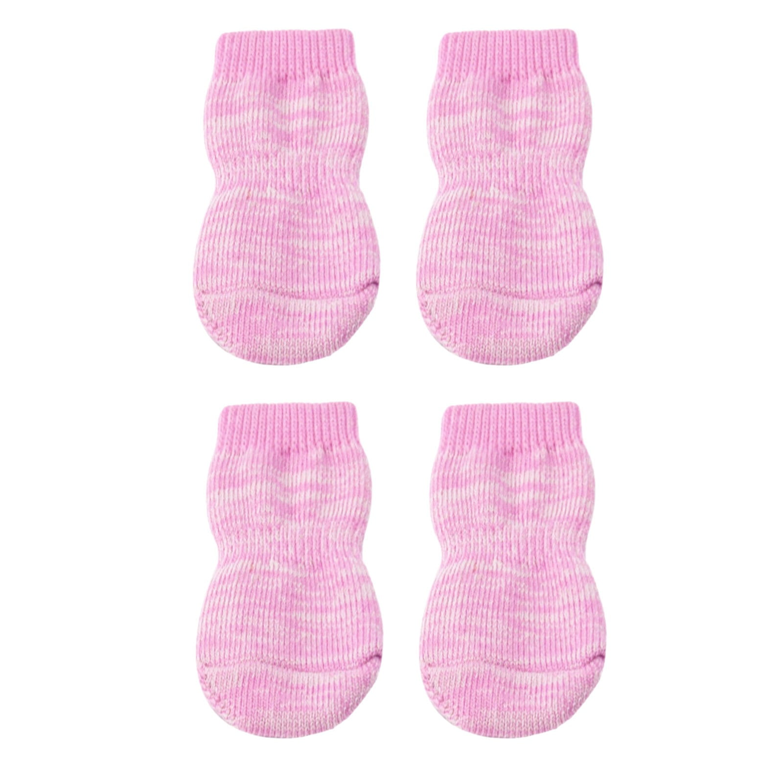 GUOPENGWO 4 Pieces Dog Socks Pet Knit Socks Anti-Slip Cat Booties ...