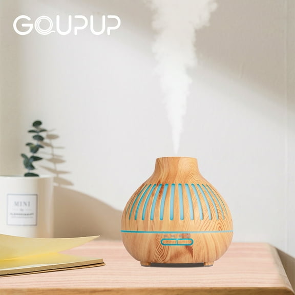 2026 New Flame Fireplace Aroma Diffuser,3 Timer Settings,7-Color Fire ...