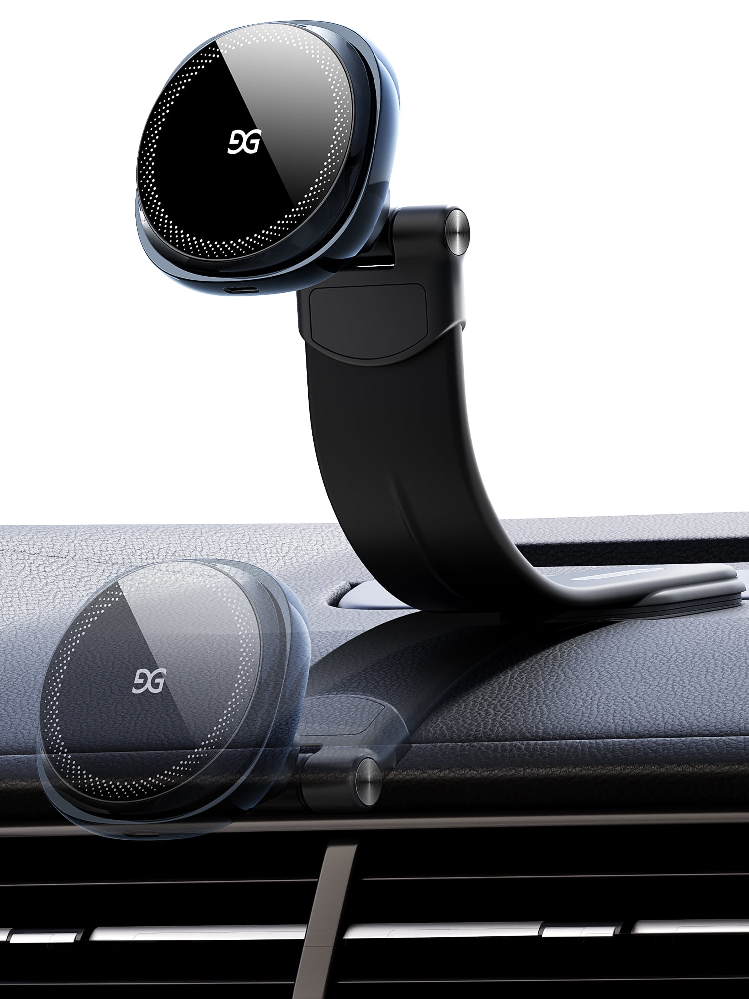 GUSGU E-Mount3 Wireless Car Charger, 15W Magsfe Charging Car Phone ...