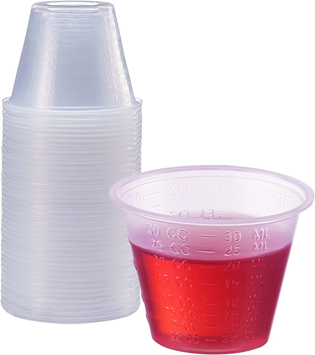 Comfy Package 1 Oz Disposable Medicine Cups, Small Medical Liquid ...