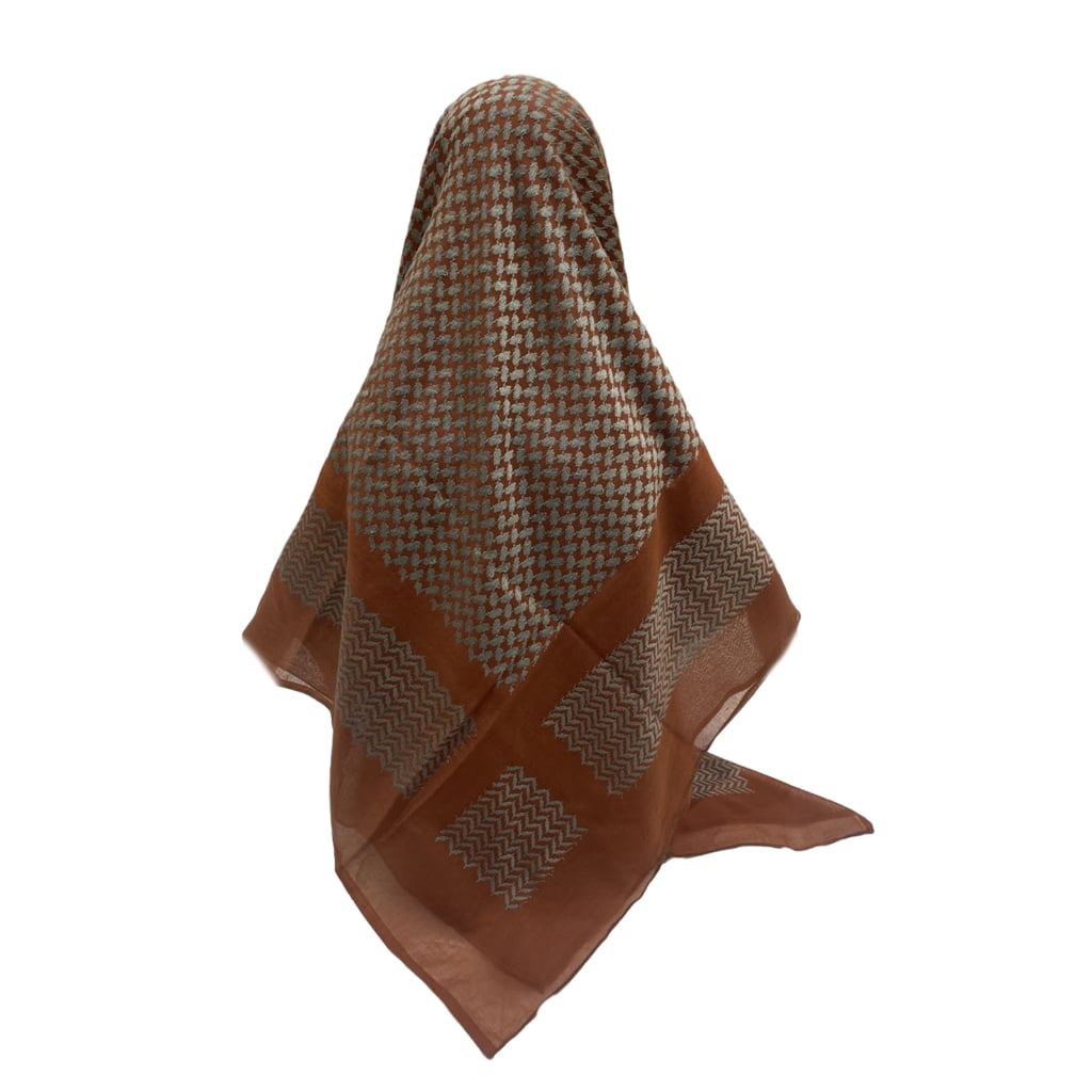 GUTRA Saudi Headdress Arab Men Headdress Head Turban - Walmart.com