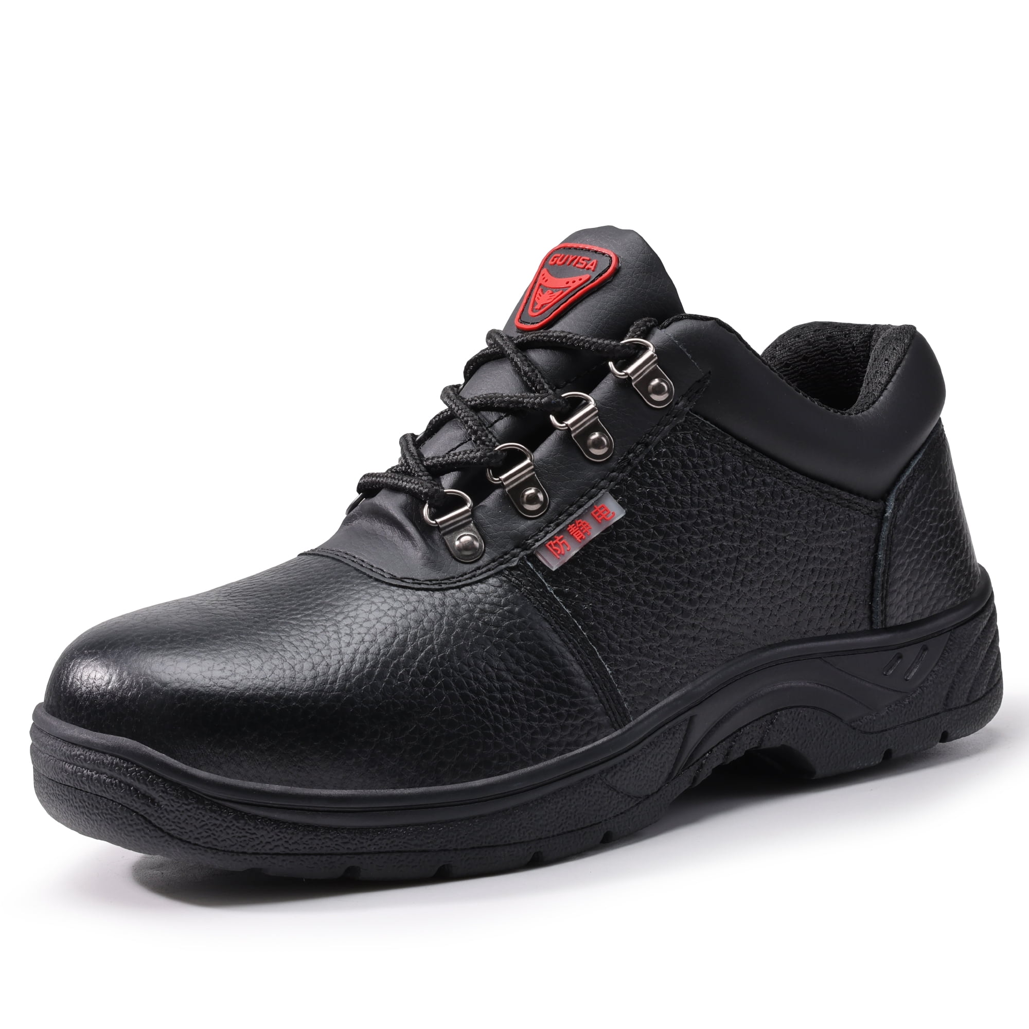 GUYISA-Anti-Static Safety Work Shoes,Black,11 - Walmart.com