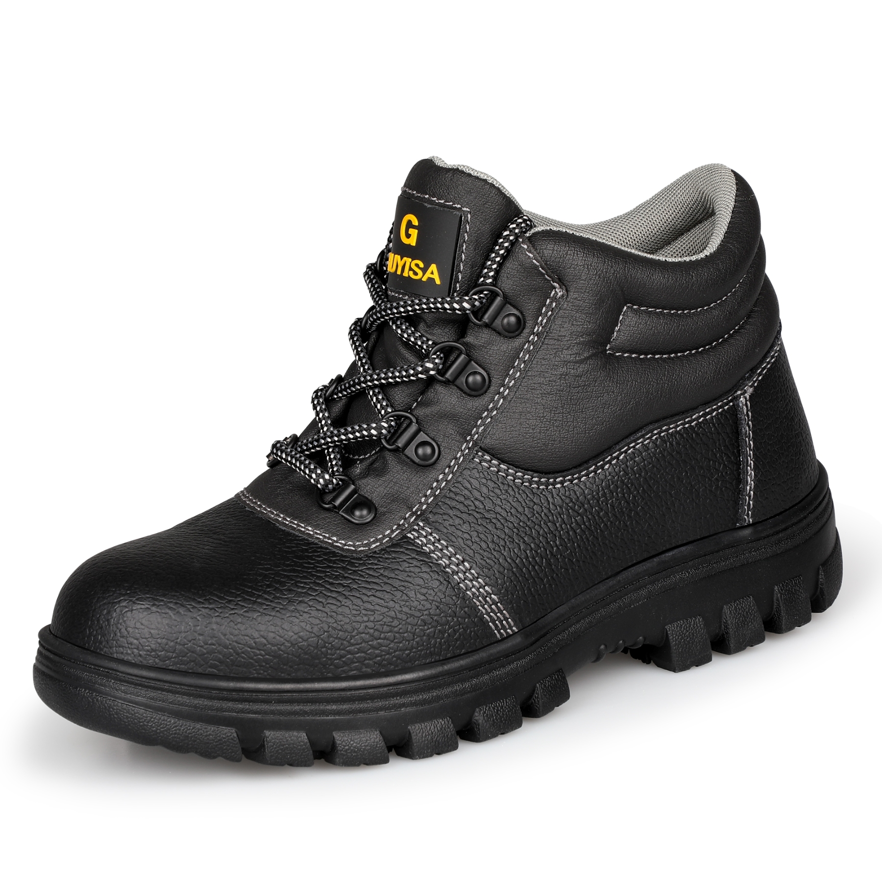 GUYISA-Anti-Static Safety Work Shoes,Black,6.5 - Walmart.com