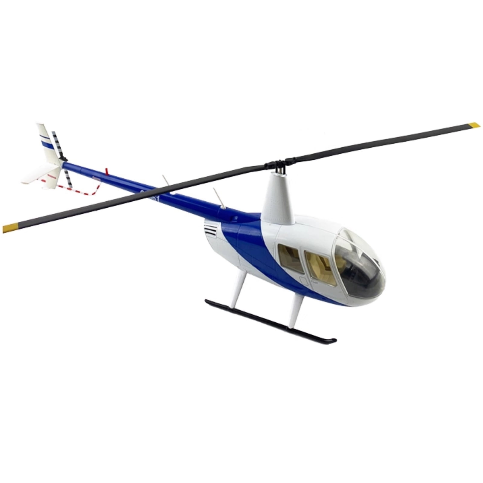 GUYUTING 1:32 Scale Robinson R44 Raven Helicopter Model Die Cast Alloy ...