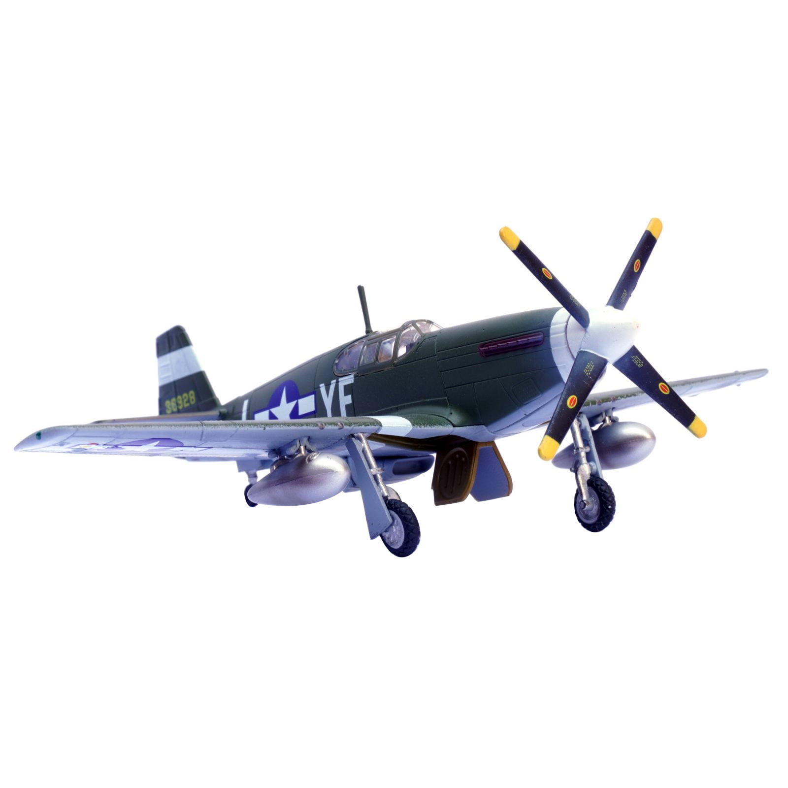 GUYUTING 1:72 Scale P 51B WWII US Fighter Model Diecast 358th Air Wing ...