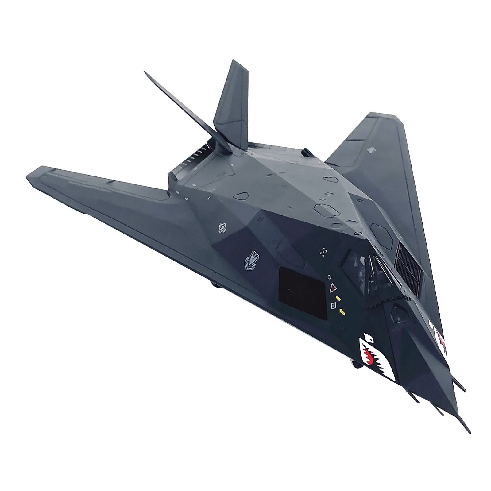 GUYUTING 11.3in USAF F-117 Nighthawk Aircraft Model 1:72 Scale Diecast ...