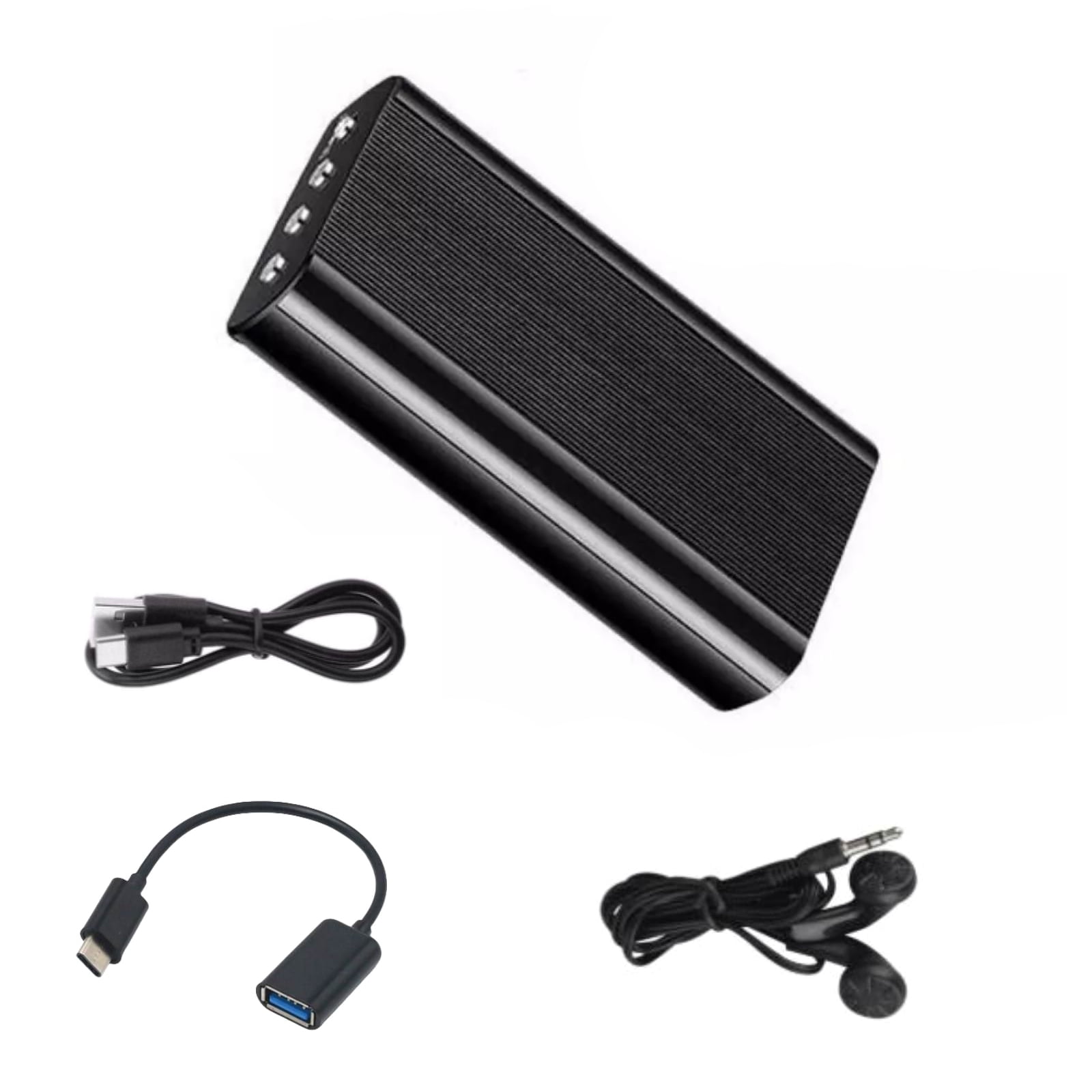 GUYUTING 16 GB Magnetic Audio Recorder 60 Day Standby Covert HD Voice ...