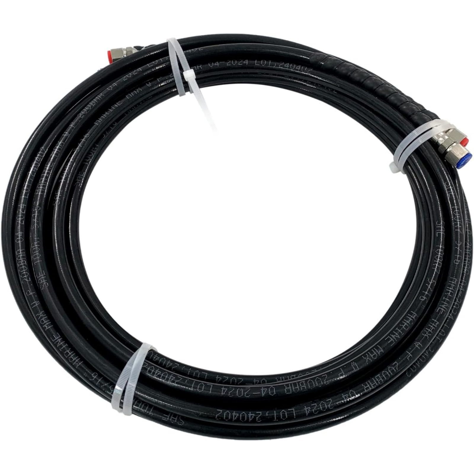 GUYUTING 20FT Hose Kit Hydraulic Steering Rubber for Cruisers Runabouts ...