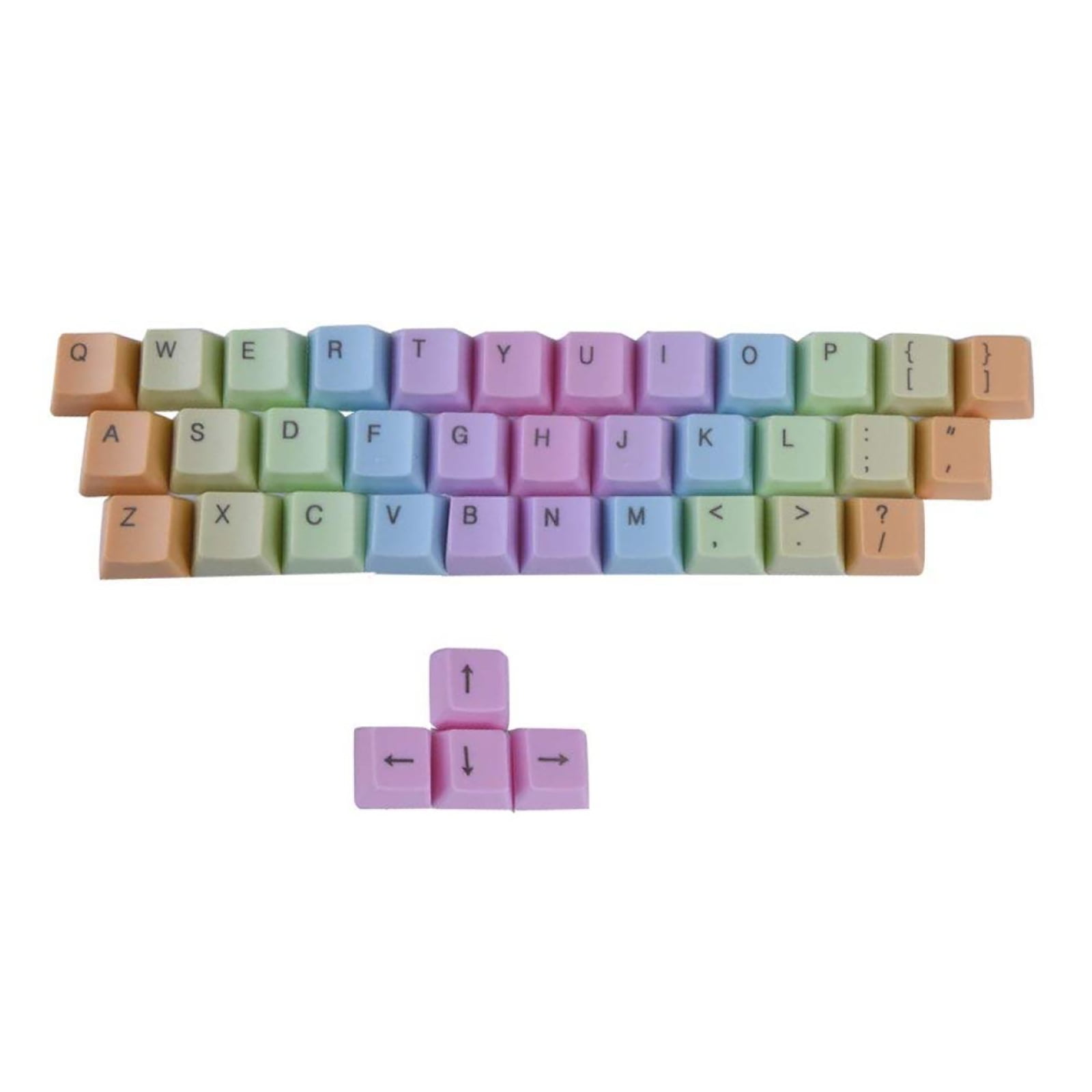 GUYUTING 37x Quality Keycap Replacement Set for Gamers Double Shot ...