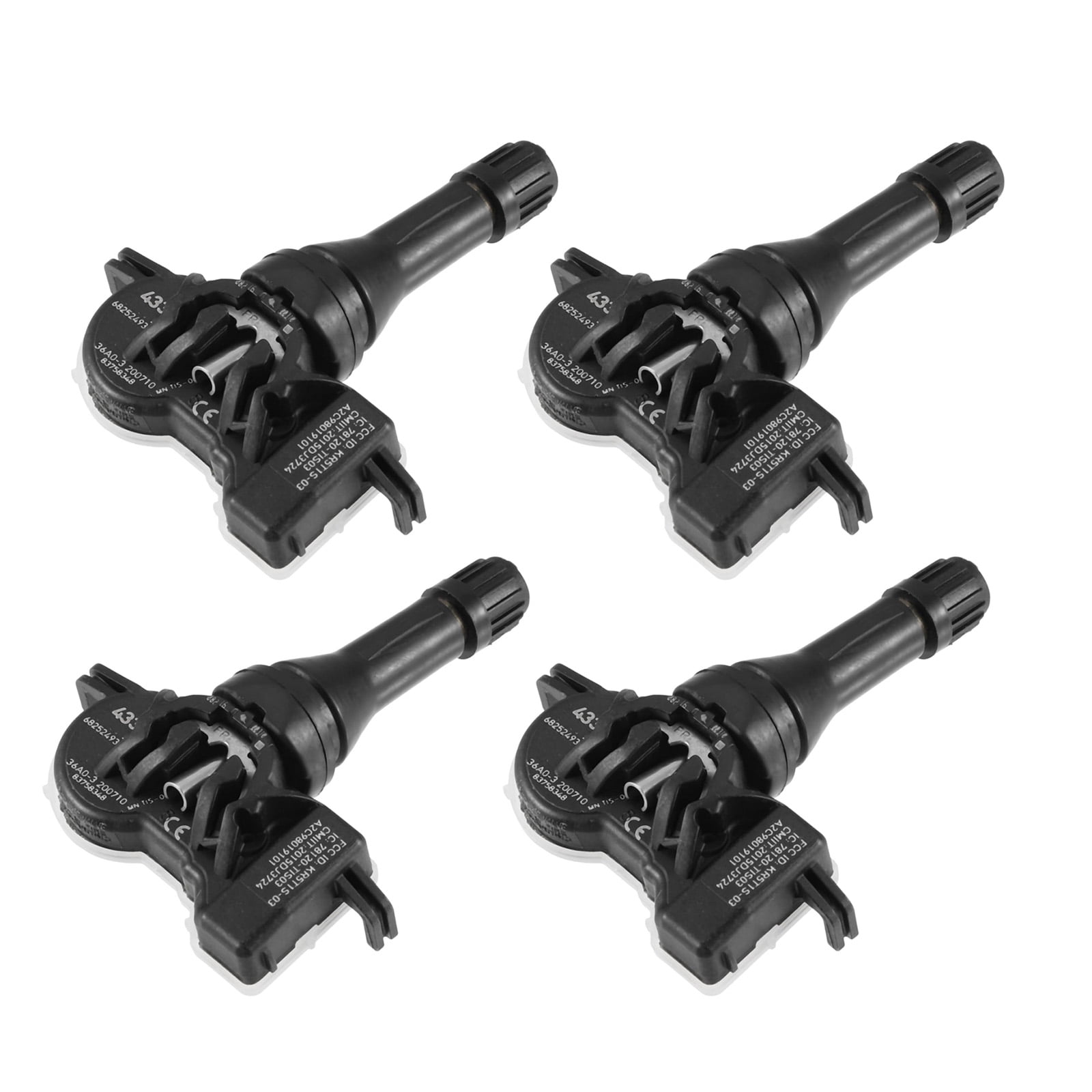 GUYUTING 4Pcs 68313387AA TPMS Sensor for Jeep Grand Cherokee 2016-2019 ...