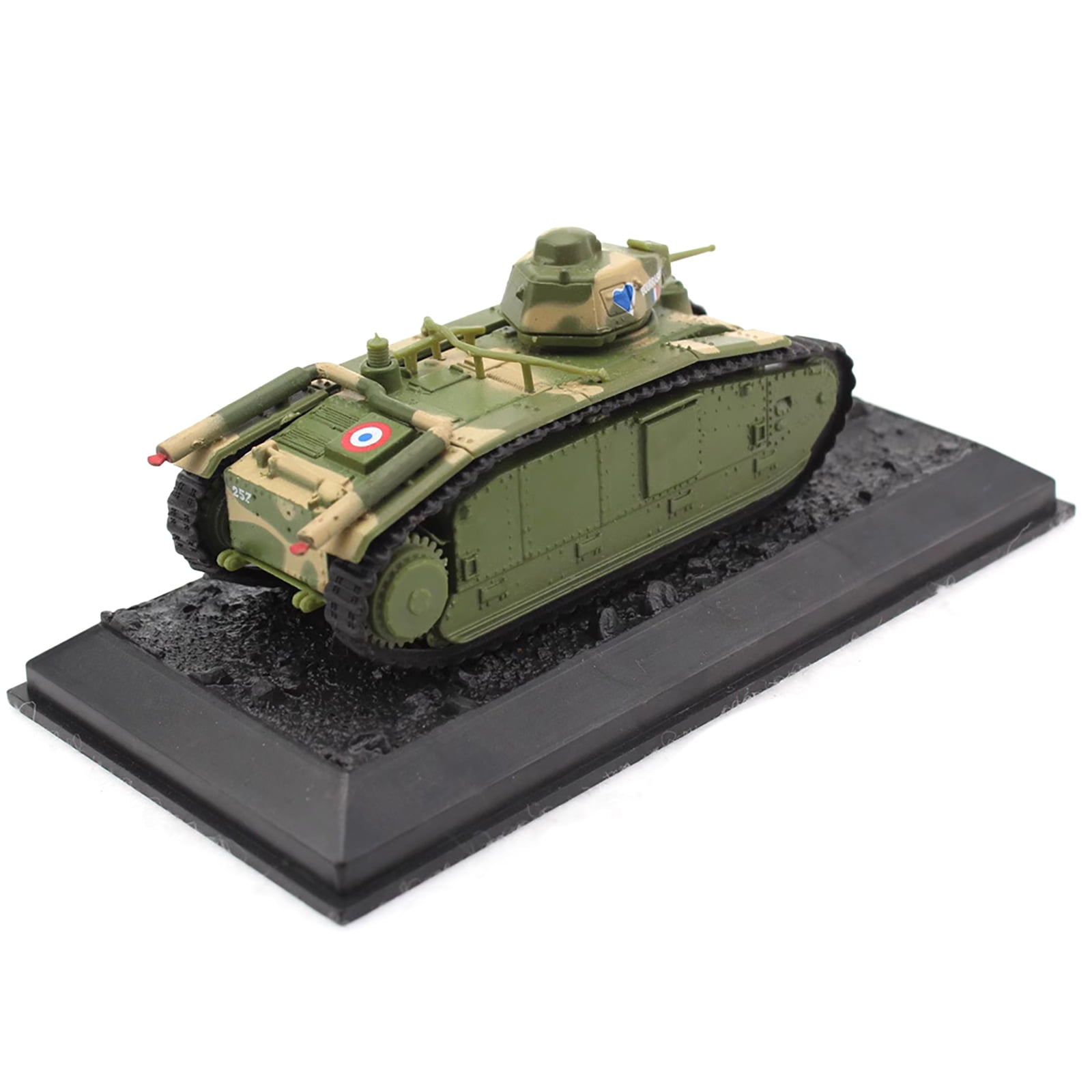 GUYUTING Char B1 Bis Tank Model 1:72 Scale Showcase Your Love for ...