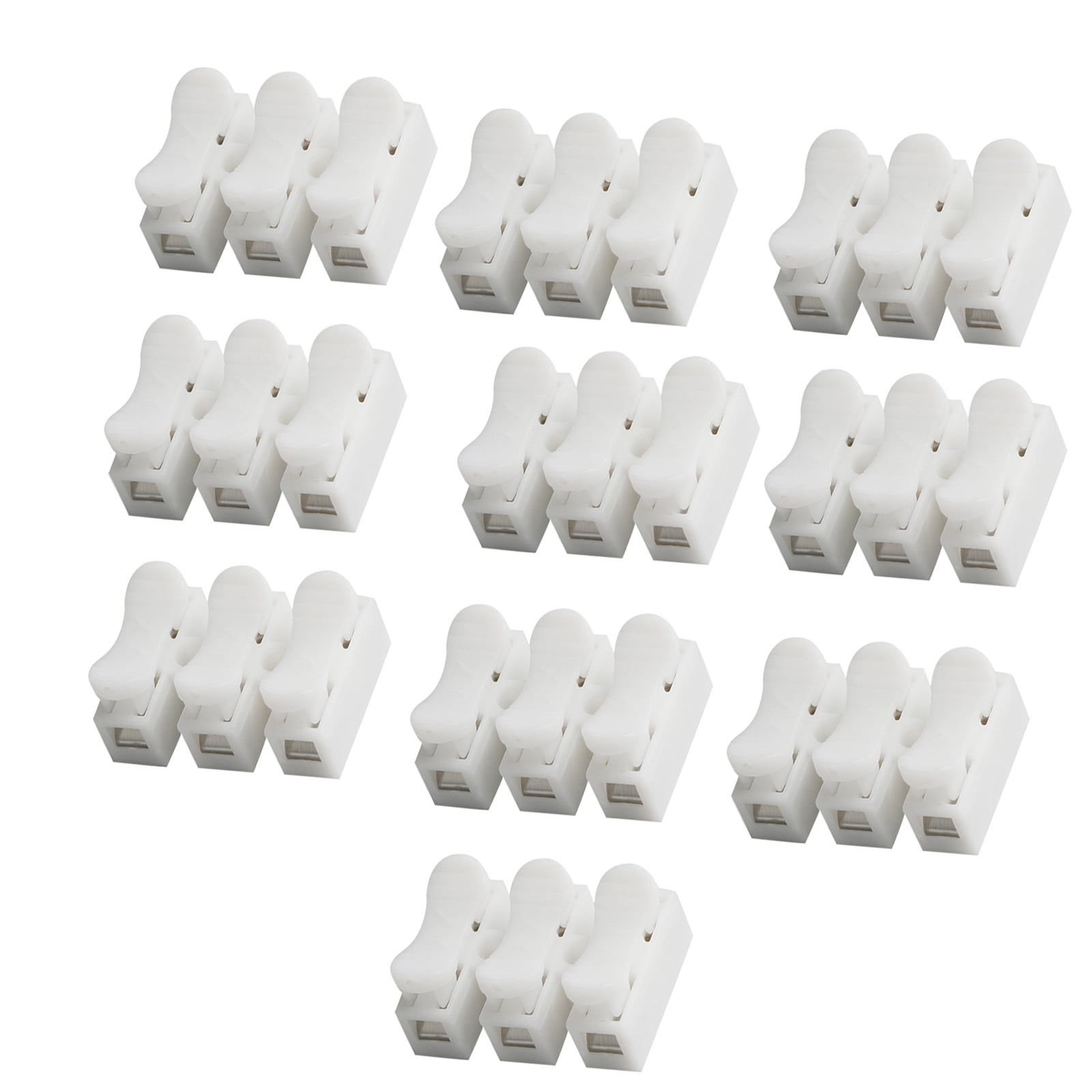 GUYUTING Compact Terminal Block 3-Chip Design, 10A Current for Secure ...