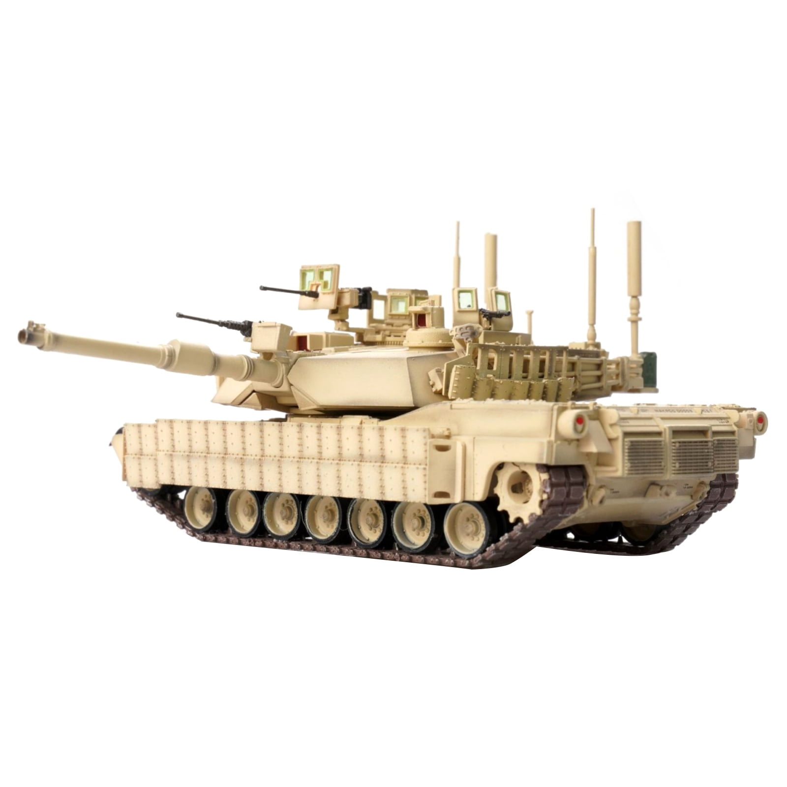 GUYUTING Desk-Friendly US Army M1A2 TUSK II Tank Replica, 1:72 Scale ...