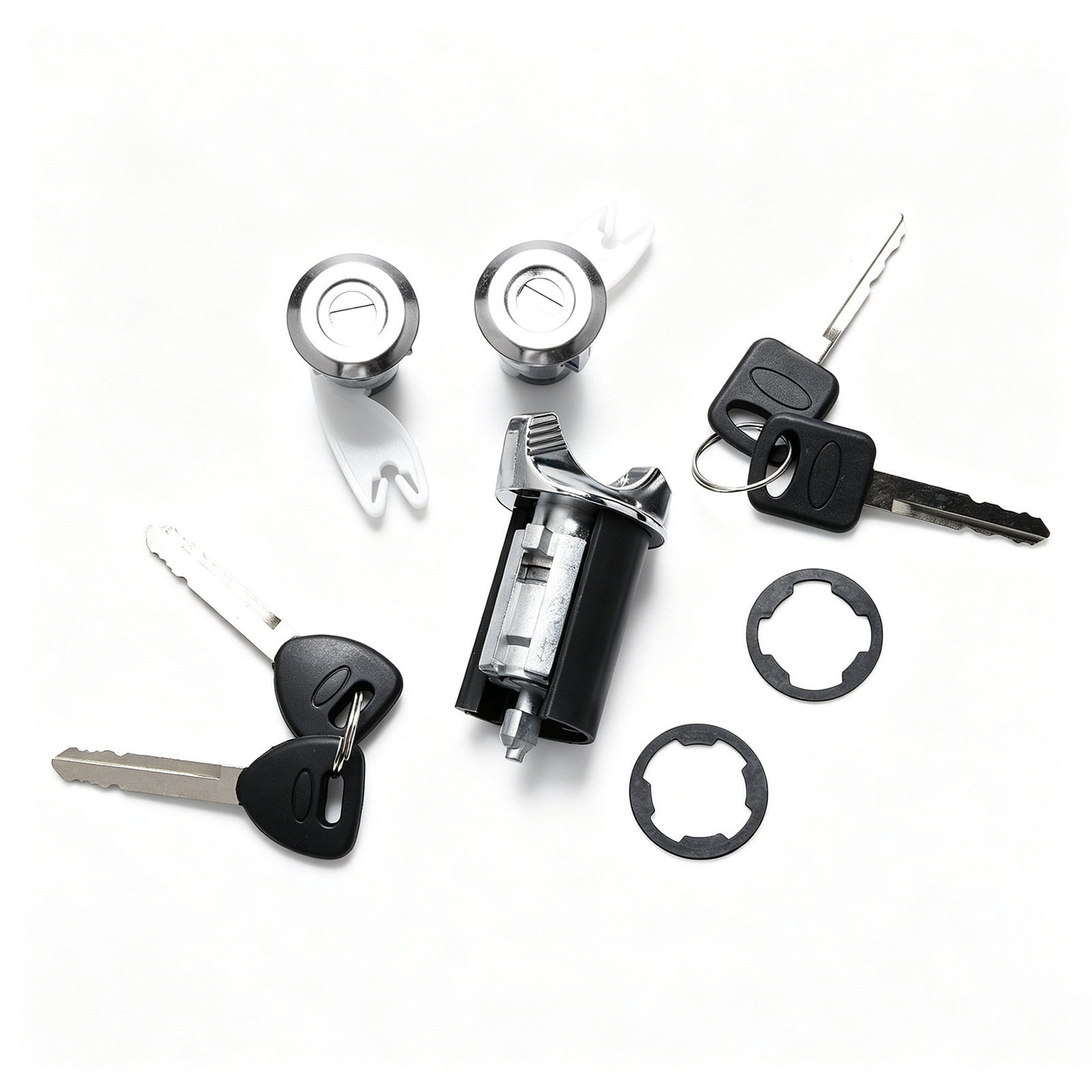 GUYUTING Direct Replacement Lock Cylinder Kit Metal Plastic ...