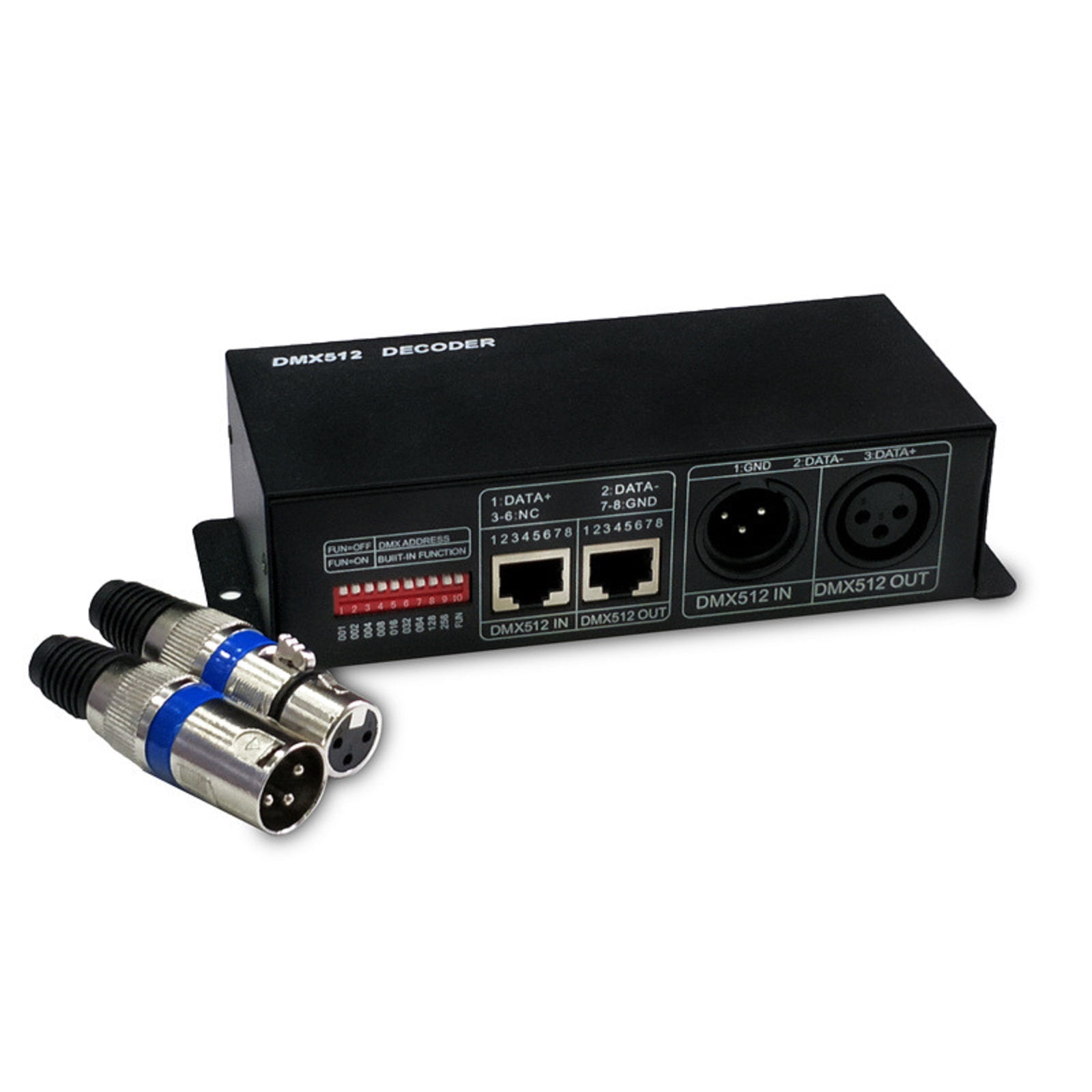 GUYUTING High-Power DMX 512 Controller 240W @ 12V, 480W @ 24V, Perfect ...