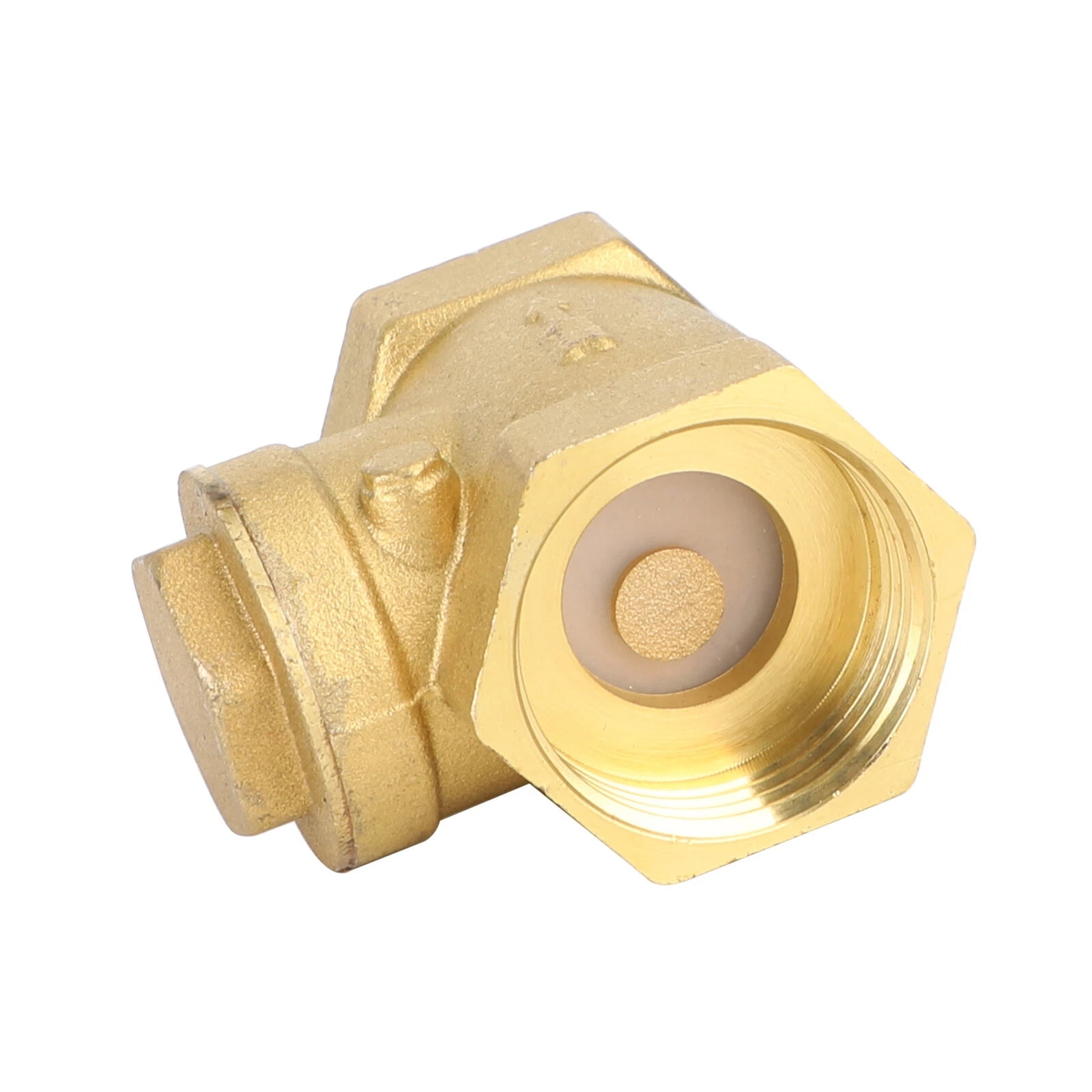 GUYUTING Horizontal Brass Check Valve 1” DN25 Prevents Reverse Flow ...